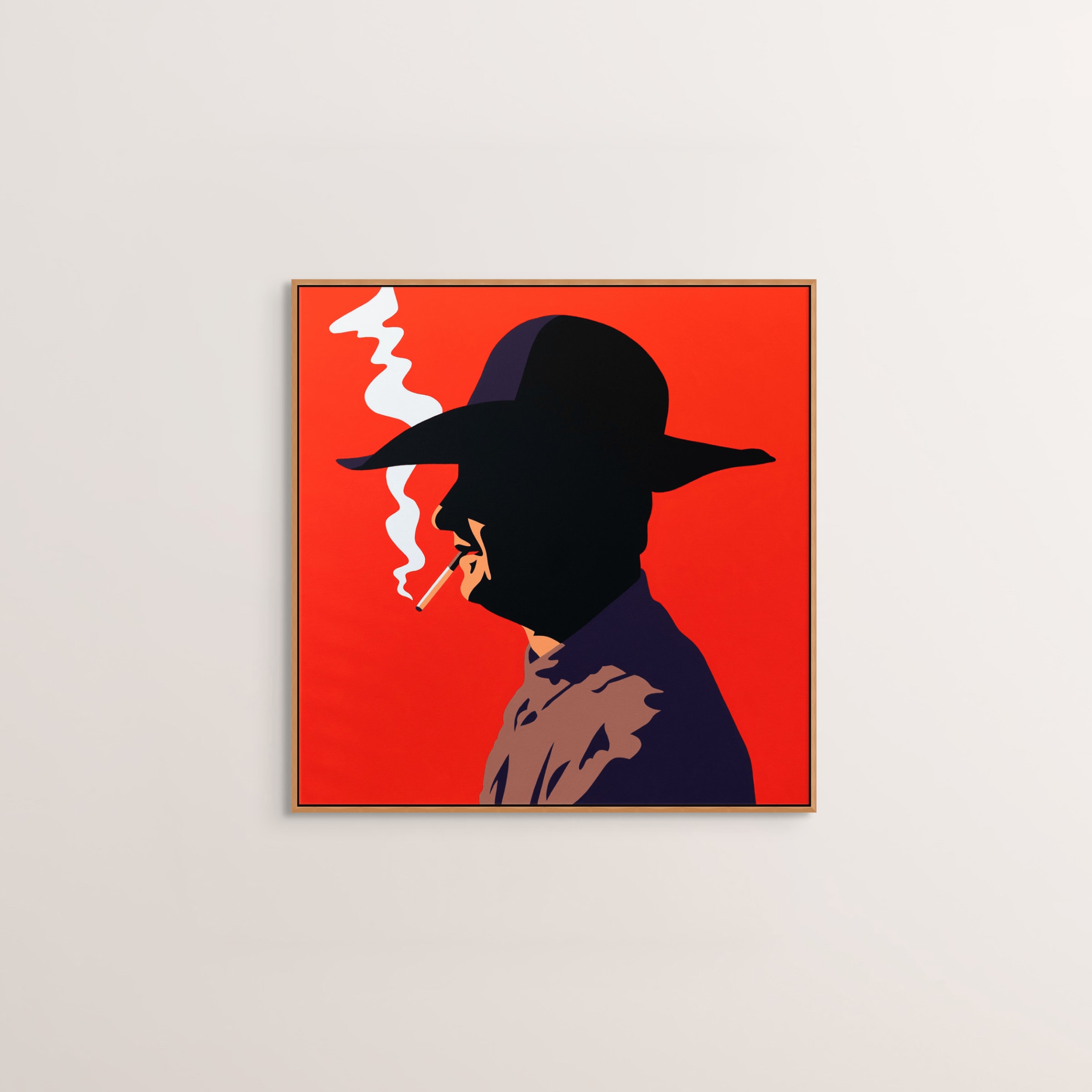 Jeremy Booth, Hav'n A Smoke, 2024 | Square One Gallery