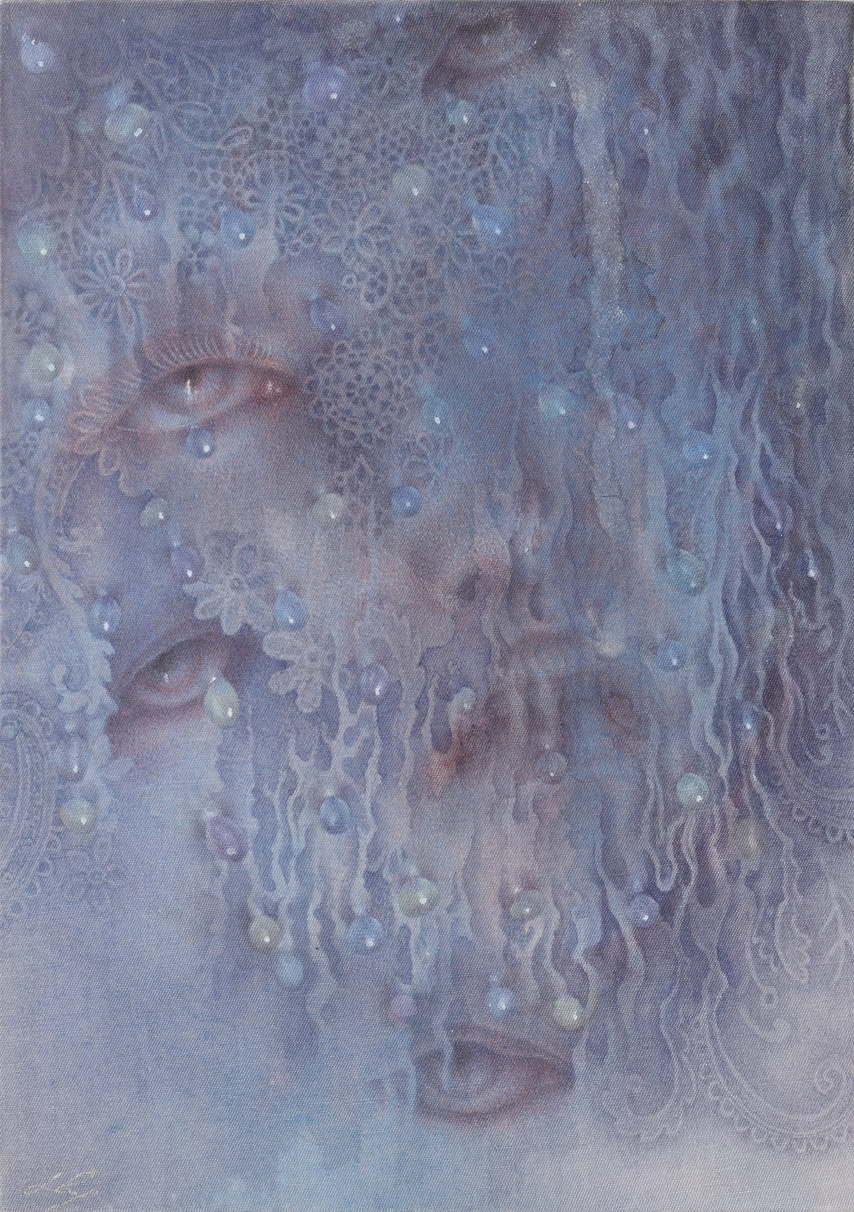 GOTO Atsuko, Blue Ghost Fire, 2025 | StolenSpace Gallery