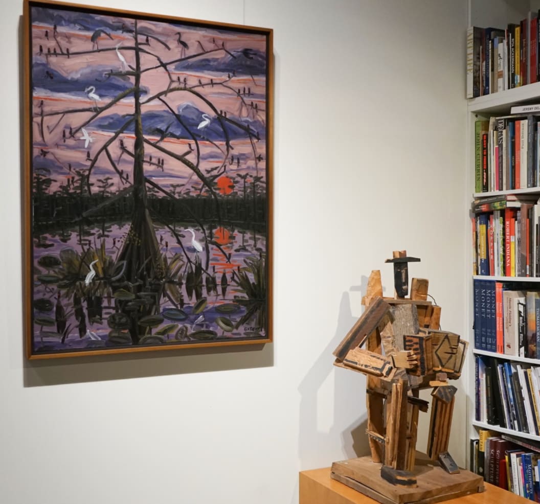 David Bates, Redwing Black Birds, 1986 | Kristy Stubbs Gallery