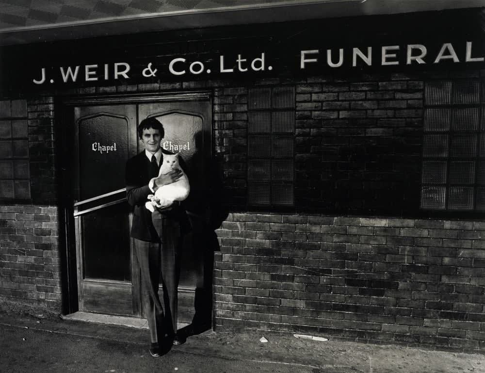 Robin Morrison, John Moller, funeral director, and Noball, Ponsonby ...