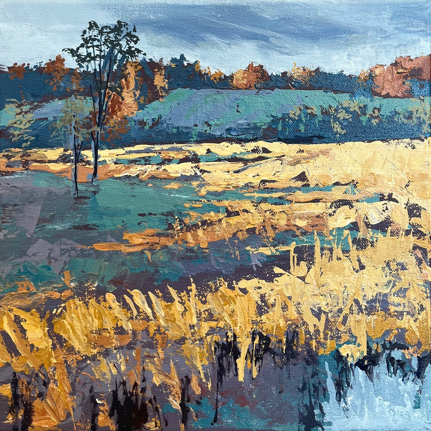 Peter John Reid, The Back Fields | Summer & Grace Gallery