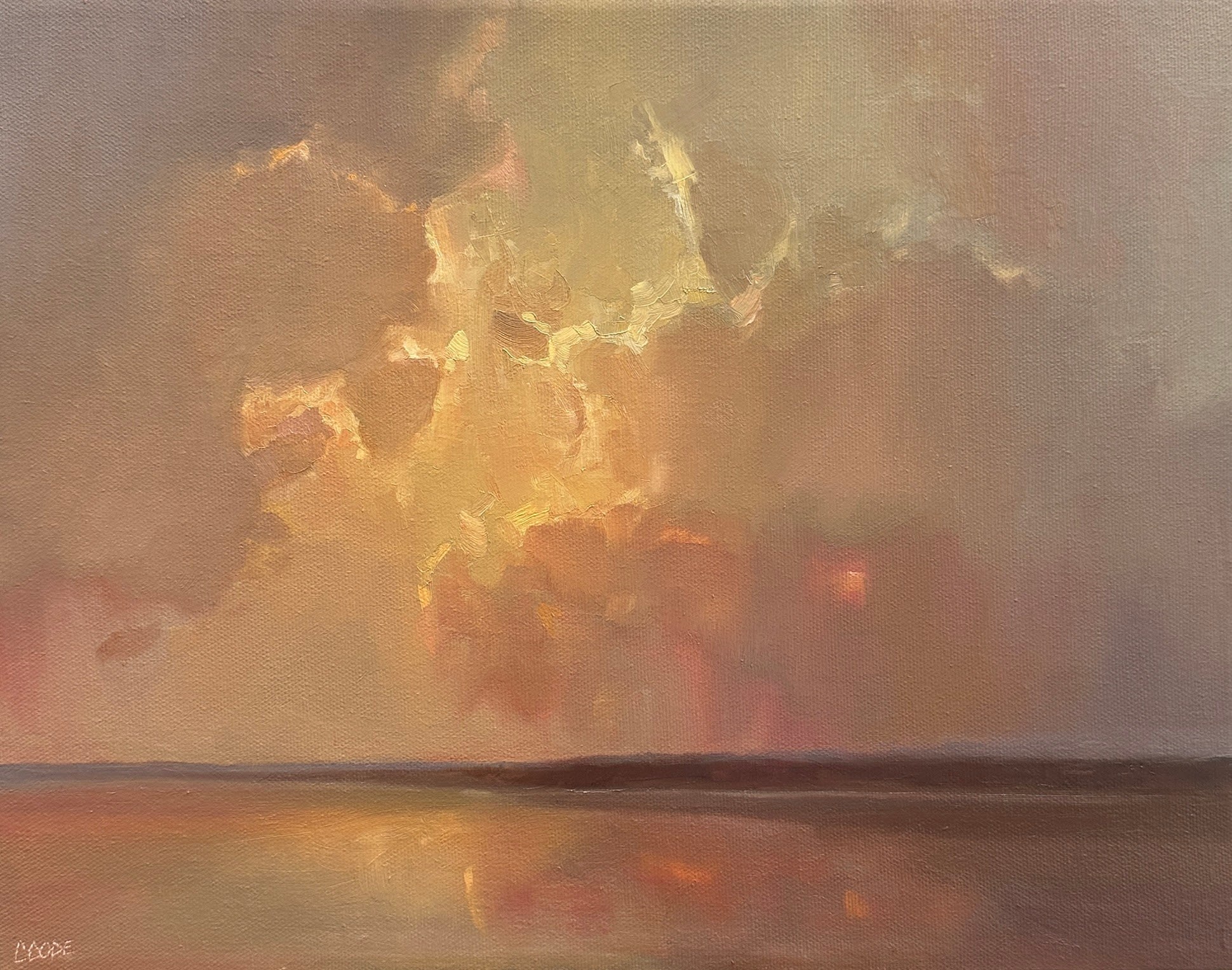 Christine Code, A Moment to Reflect | Summer & Grace Gallery