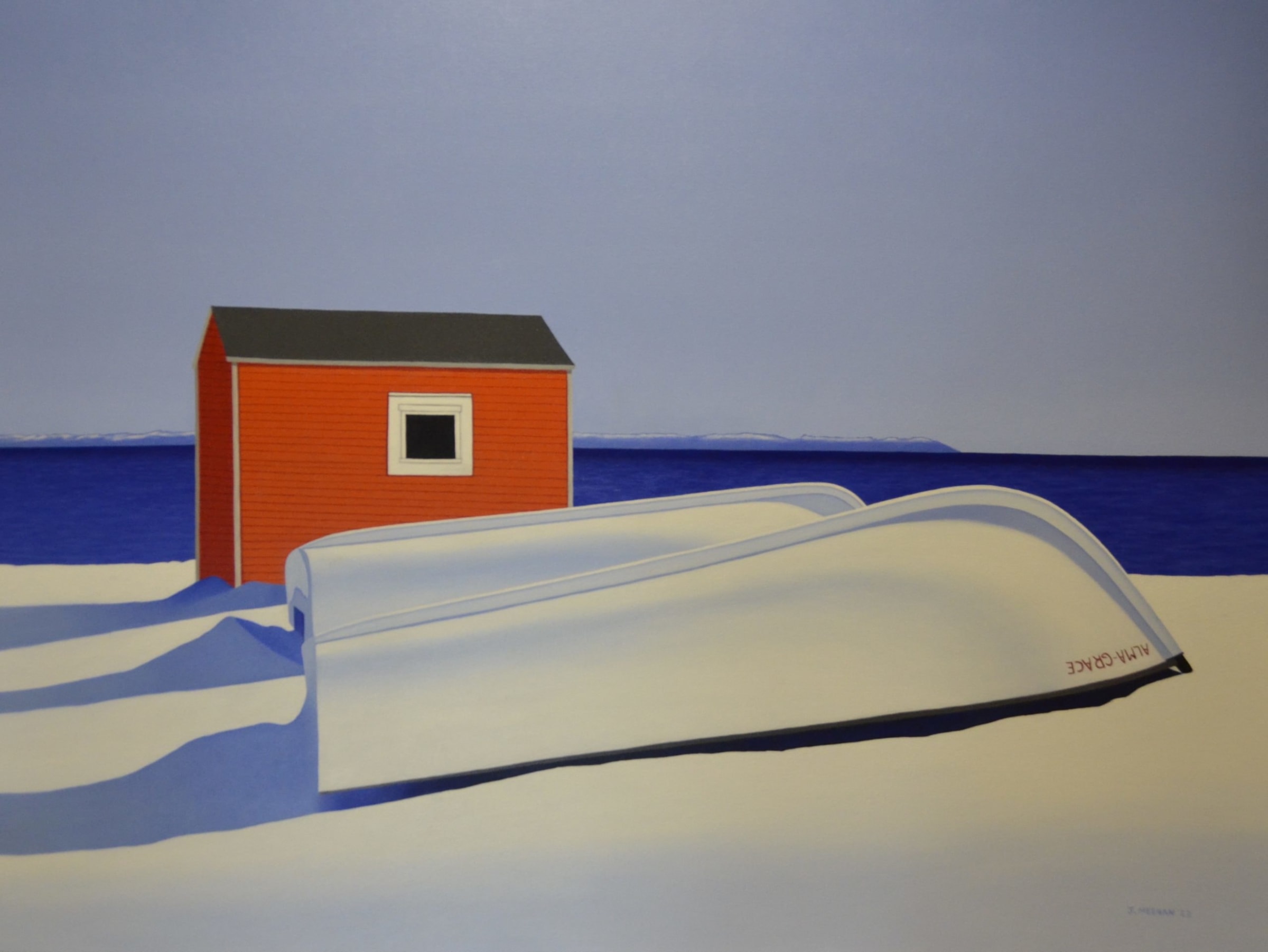 Jeanette Meehan, Three Shadows, Two Sisters, 2021 | Summer & Grace Gallery