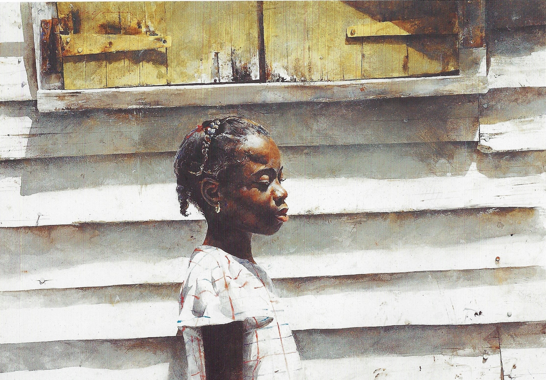 Stephen Scott Young, Yellow Shutters | Surovek Gallery