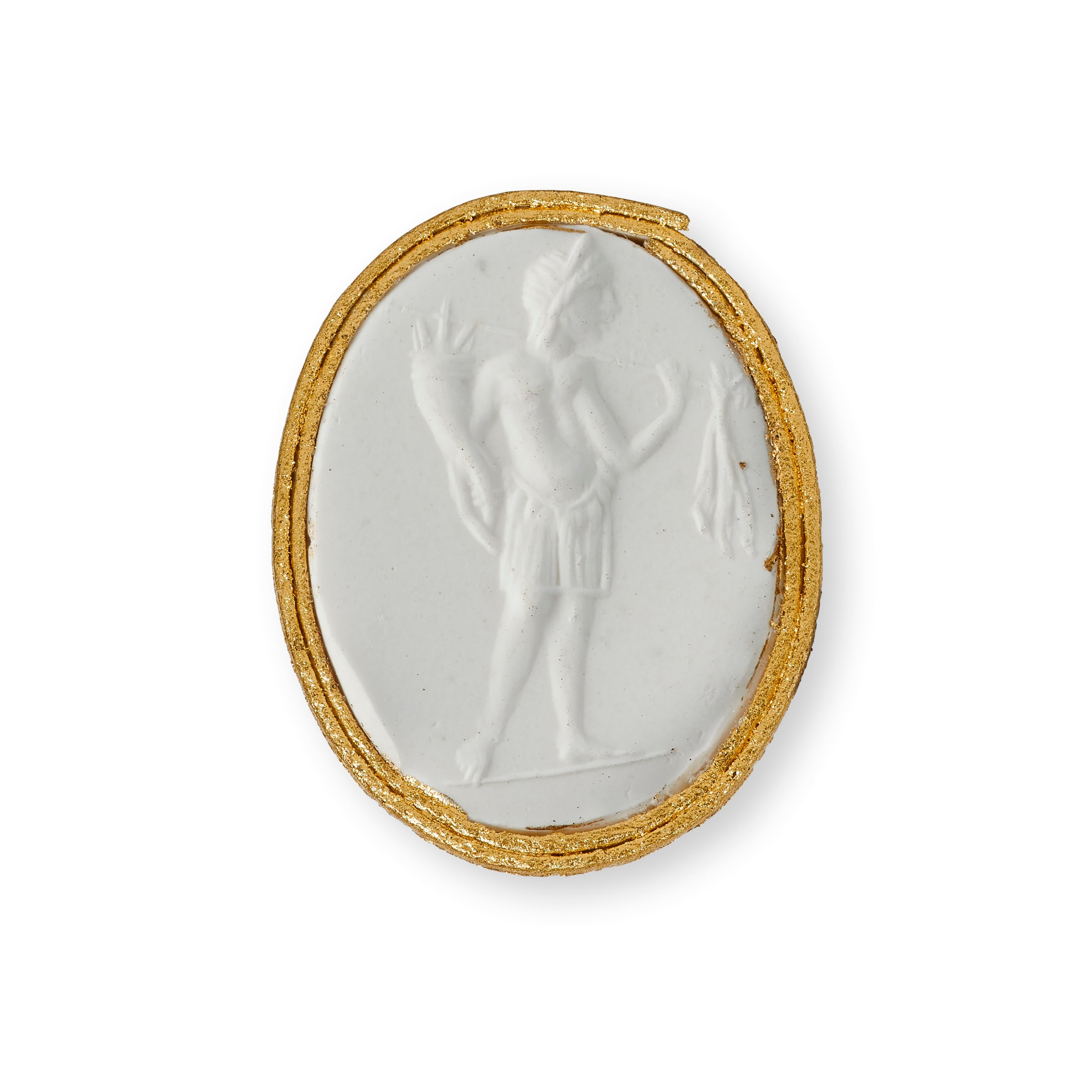 An ancient agate intaglio 300 B.C. Symbolic Chase