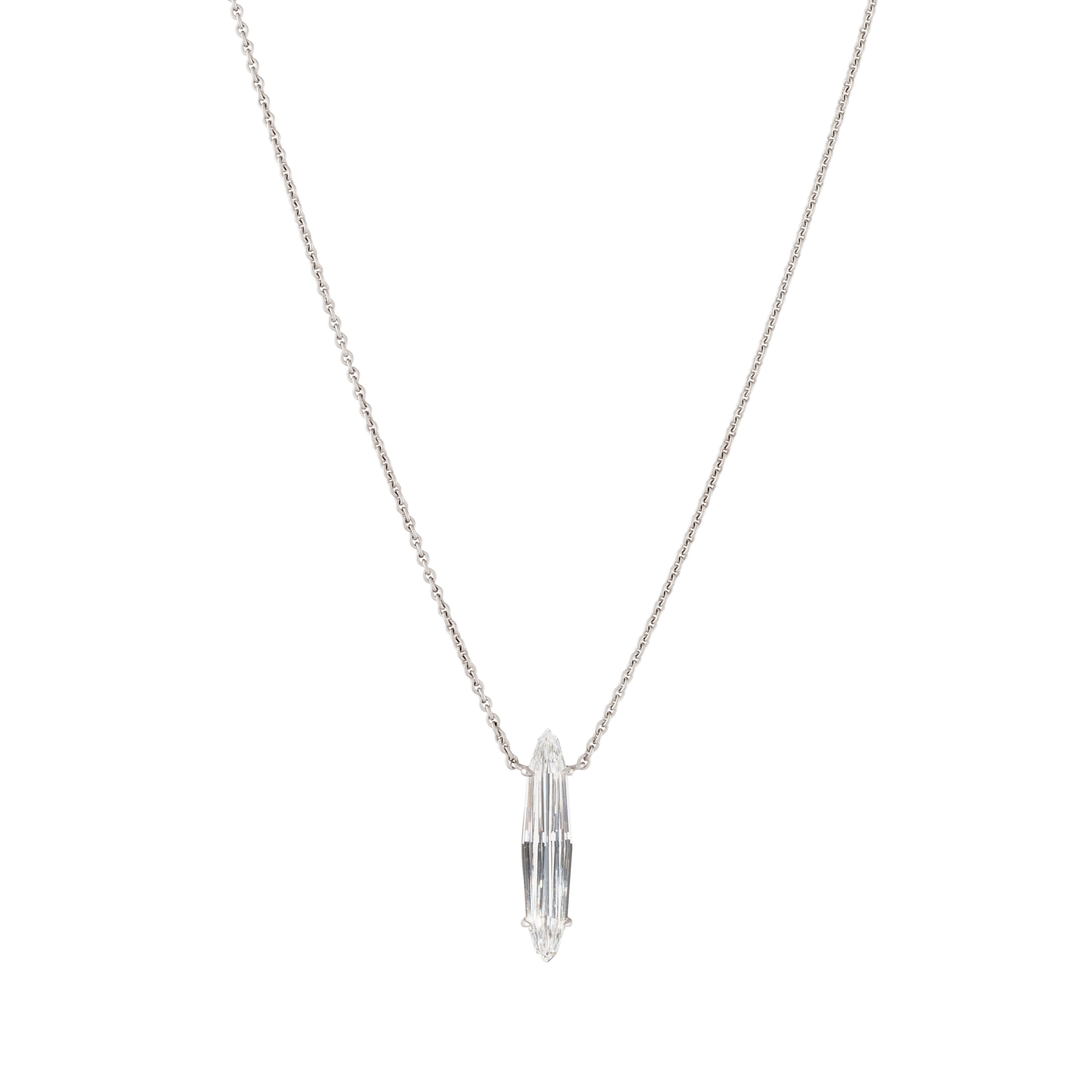 SYMBOLIC & CHASE, A 2.53ct fancy-cut diamond pendant, 2023 | Symbolic ...