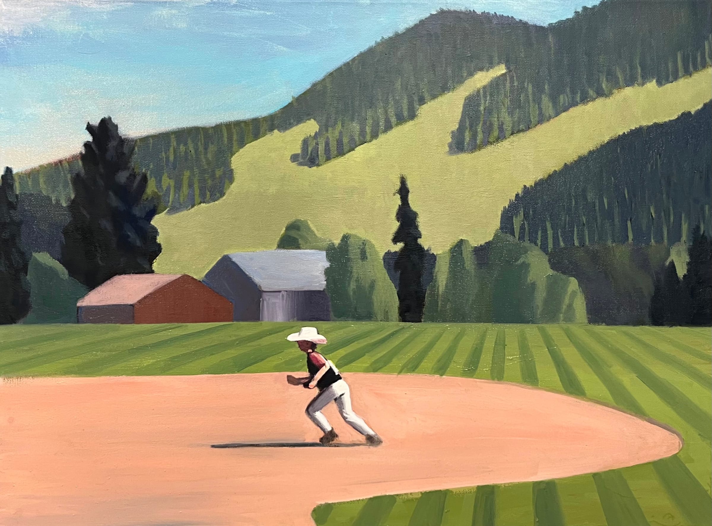 Travis Walker, Running Home, 2025 | Maya Frodeman Gallery