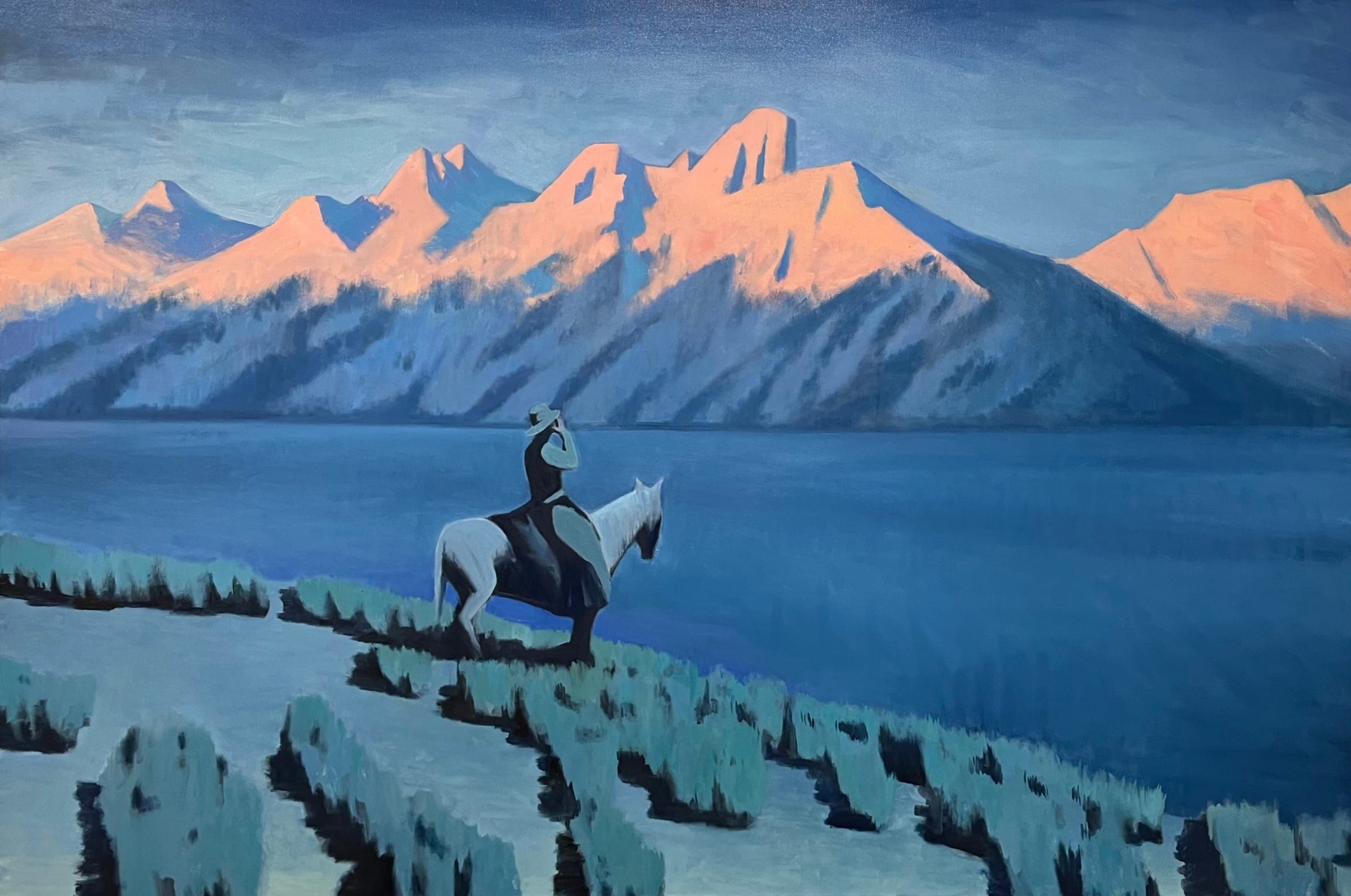 Travis Walker, Reception (After Remington), 2025 | Maya Frodeman Gallery