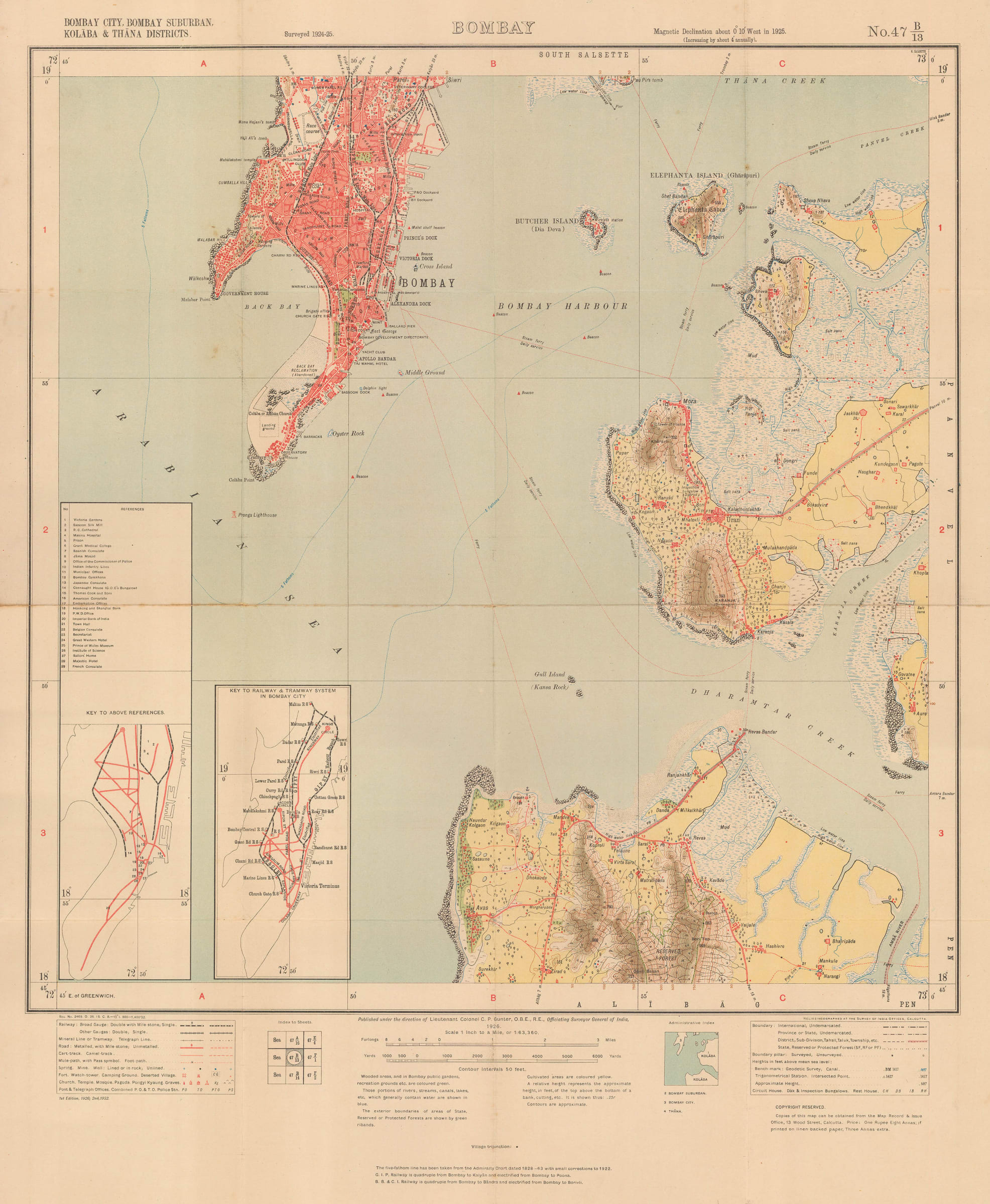 Bombay Map SOME MAPS OF BOMBAY BEFORE BOMBAY CITY WAS MADE 1588 AND