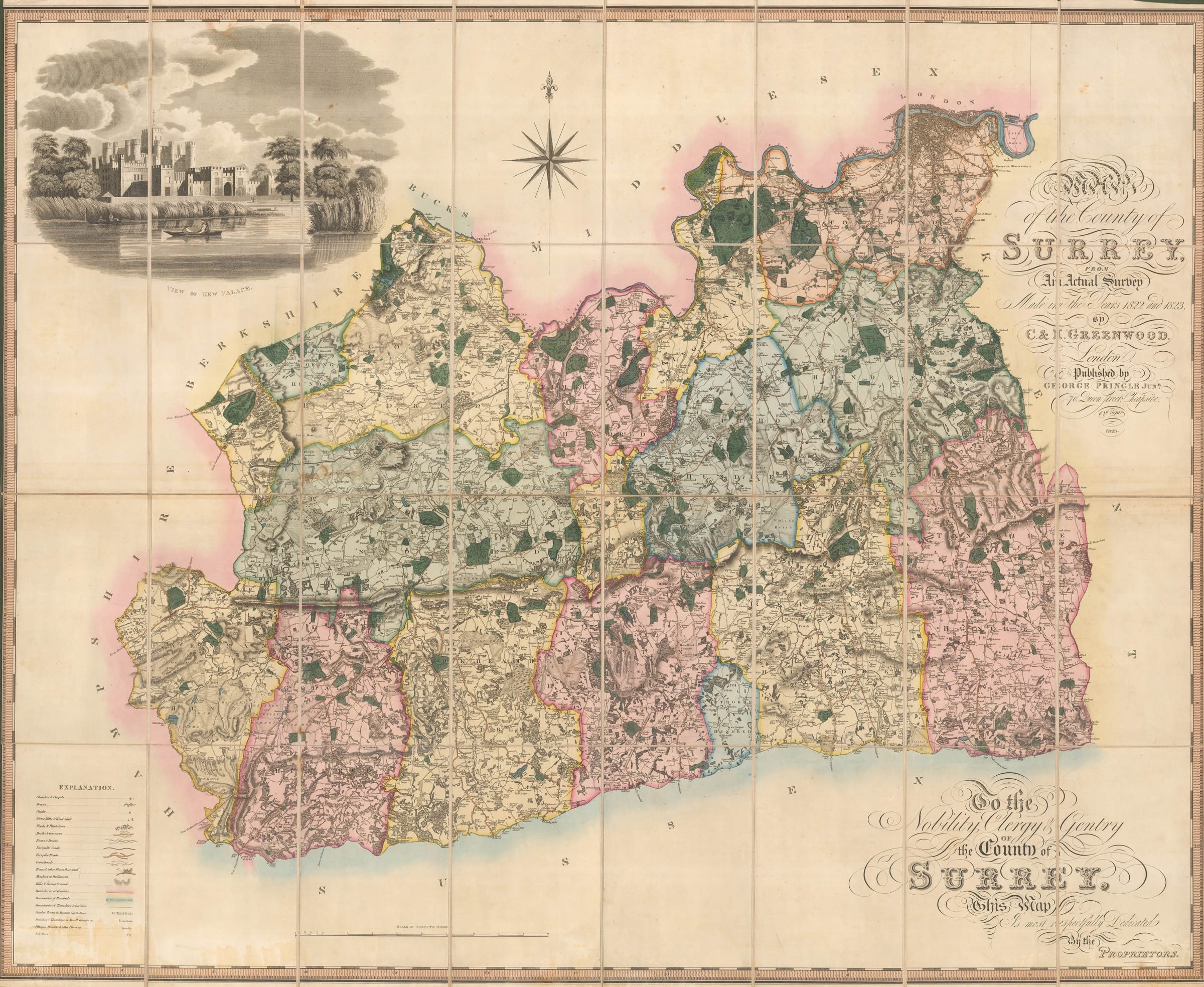 Greenwood Map GREENWOOD, New York 1873 Map, Replica Or Genuine