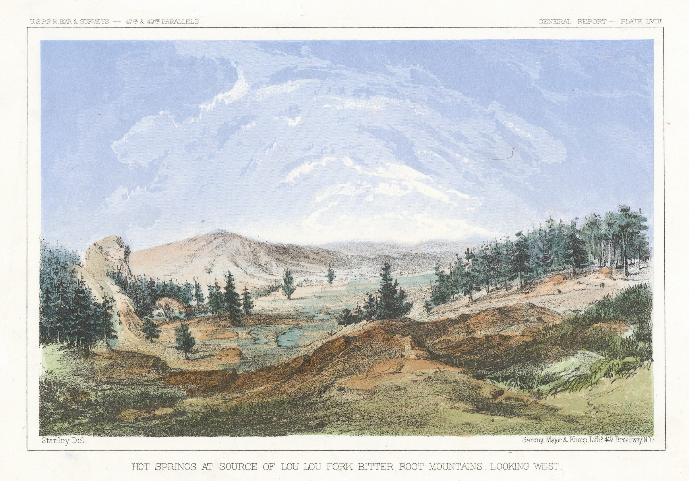 United States Pacific Railroad Expeditions (USPRR), Montana - Bitter ...