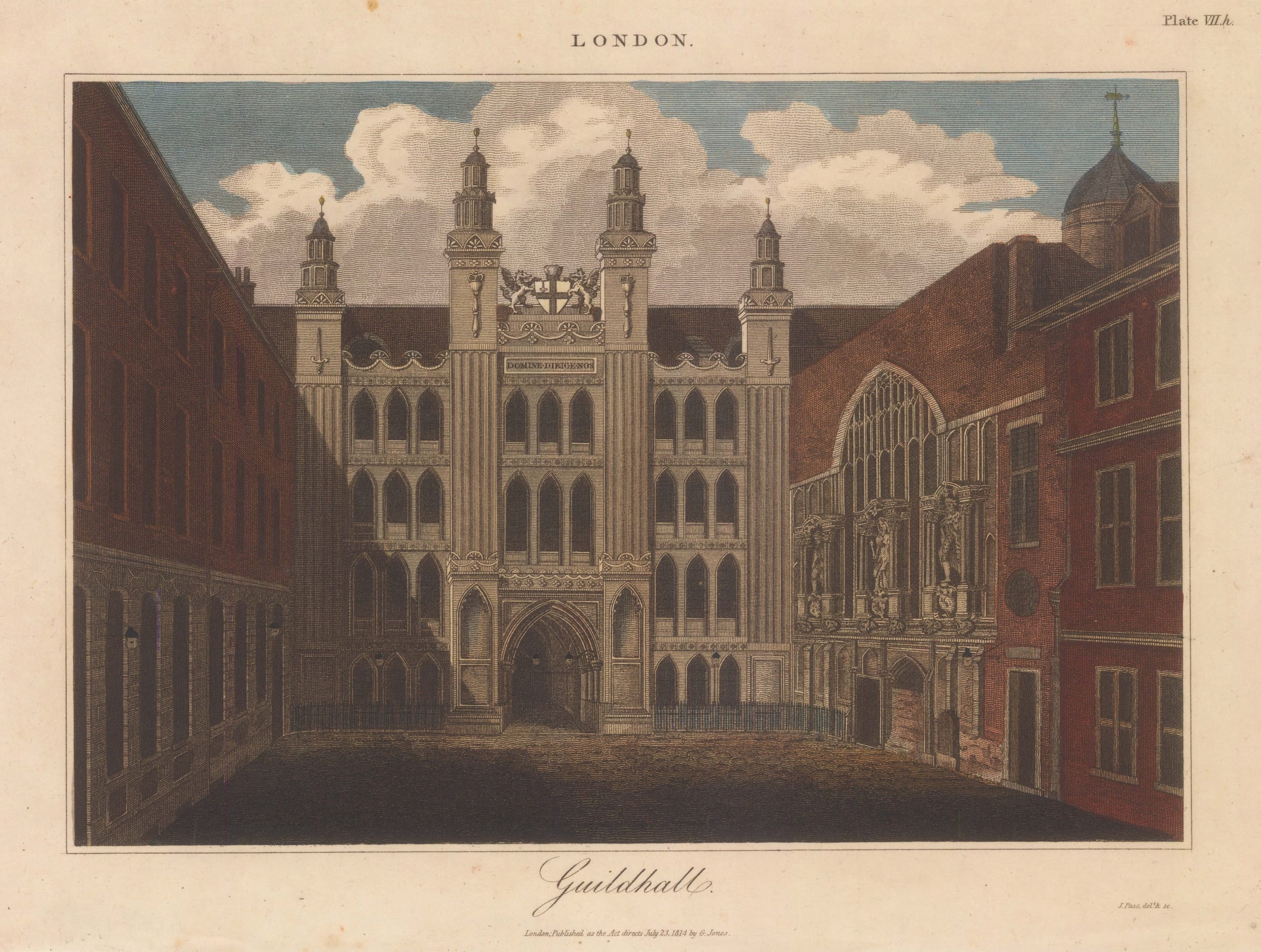 John Wilkes, London - Guildhall, 1815 | The Map House