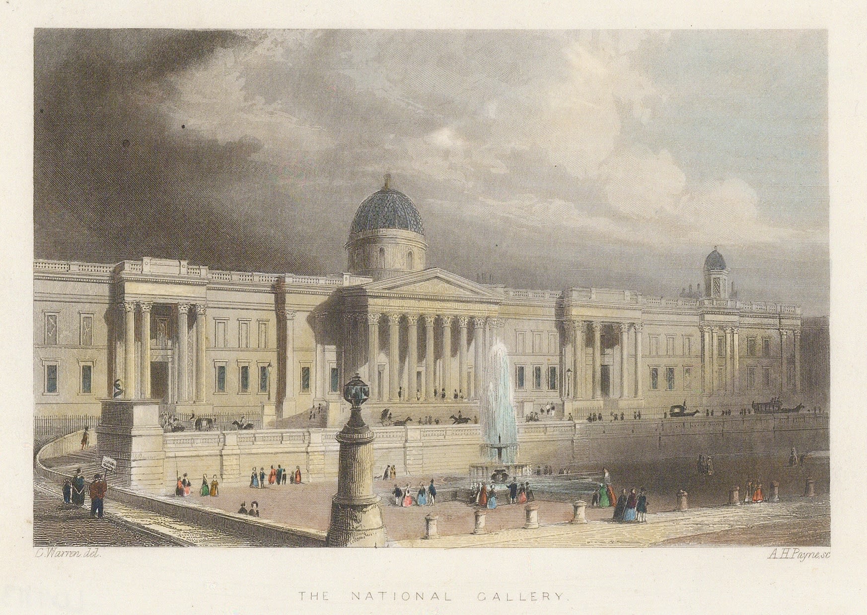 John Tallis, London - National Gallery, 1851 | The Map House