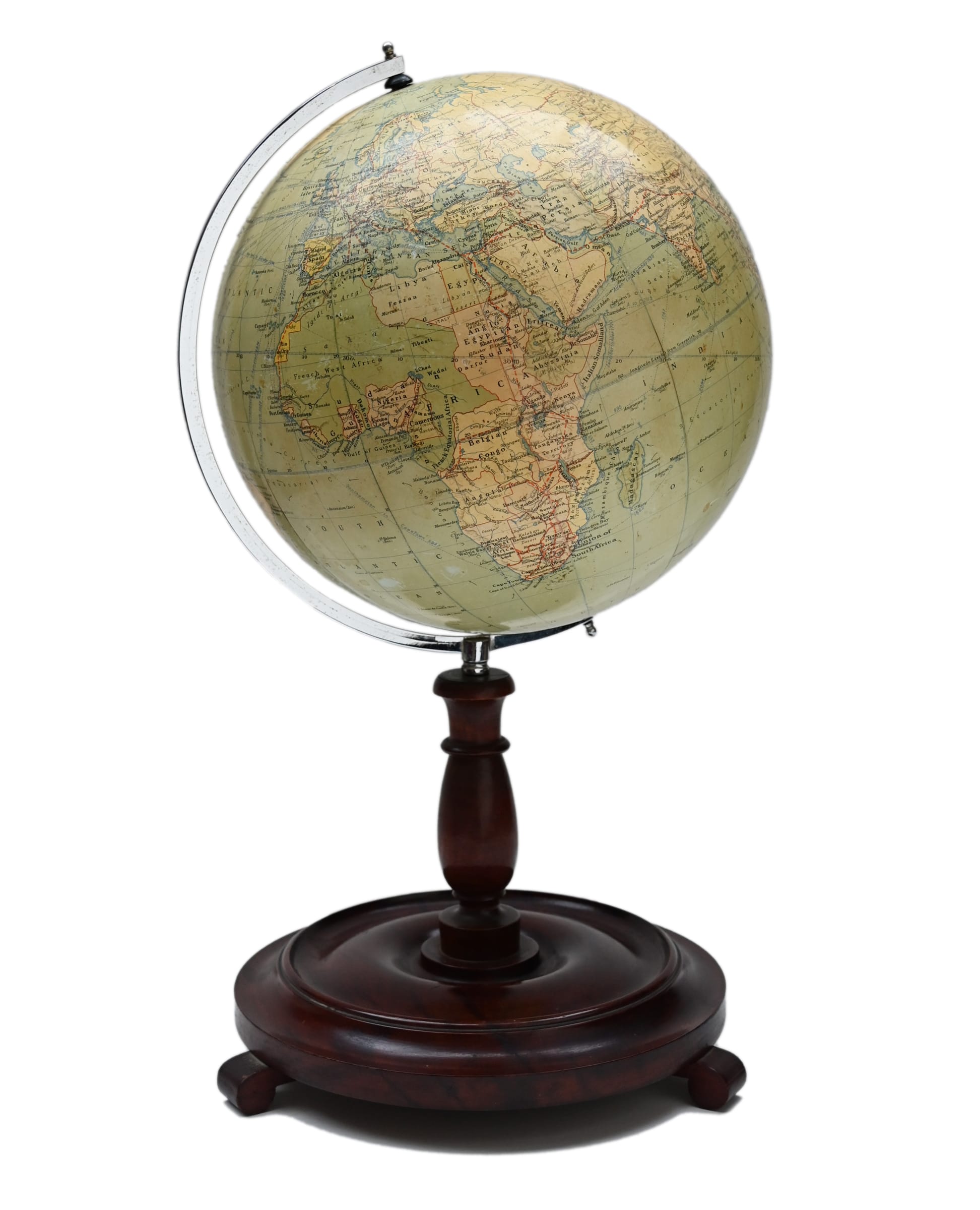 George Philip & Son Ltd., Philip’s 12-inch Terrestrial Globe , 1946 c ...