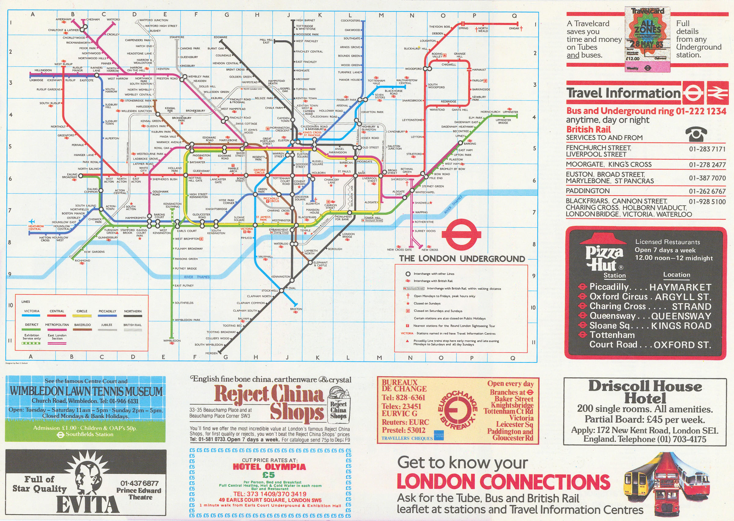 London Transport, 1983 | The Map House