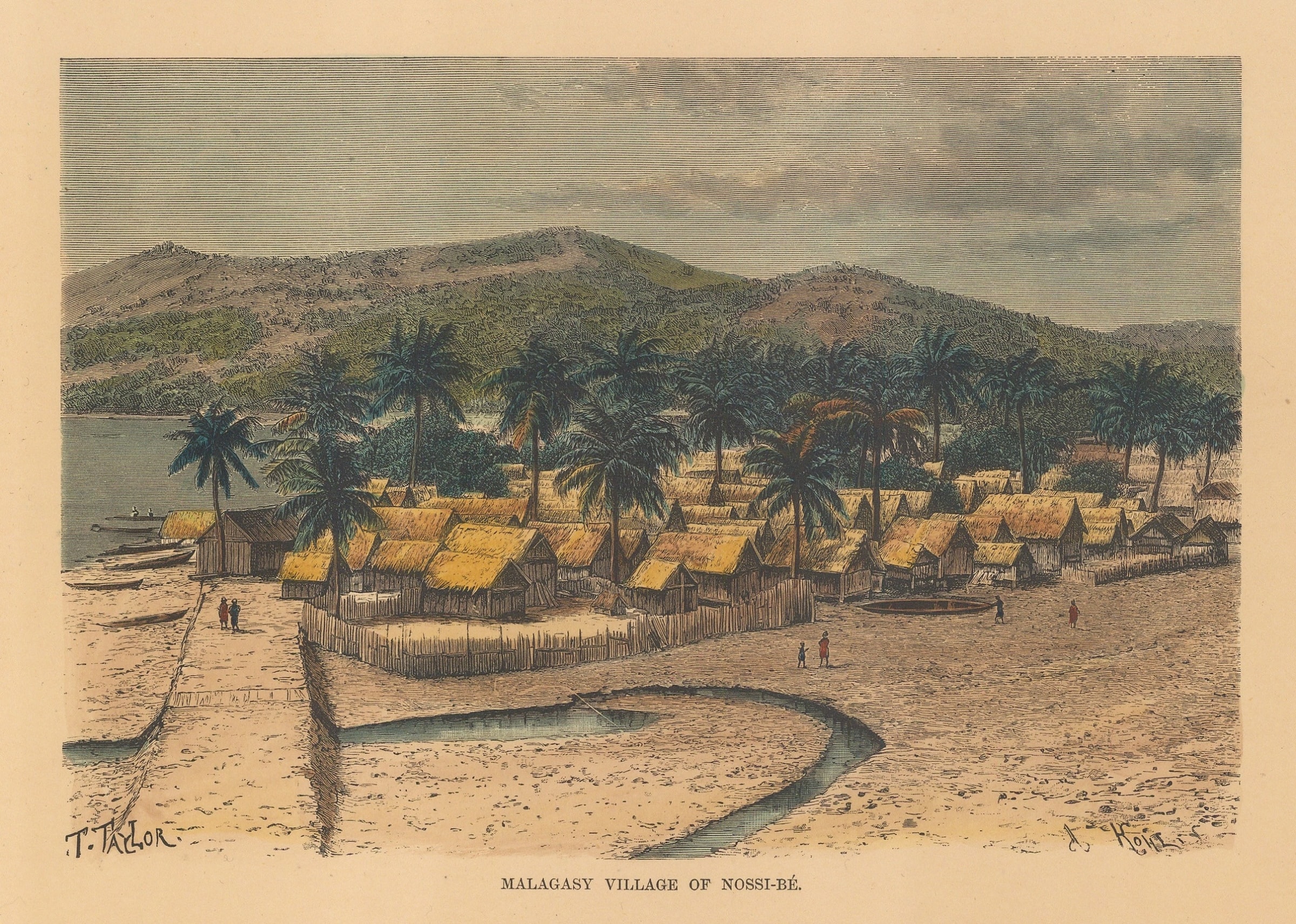 Jean Jacques Élisée Reclus, Madagascar - Nossibe, 1894 | The Map House
