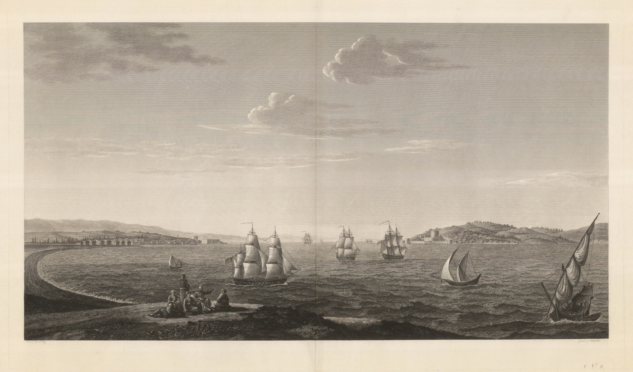 Antoine-Ignace Melling, Turkey - Istanbul / Constantinople, Dardanelles ...