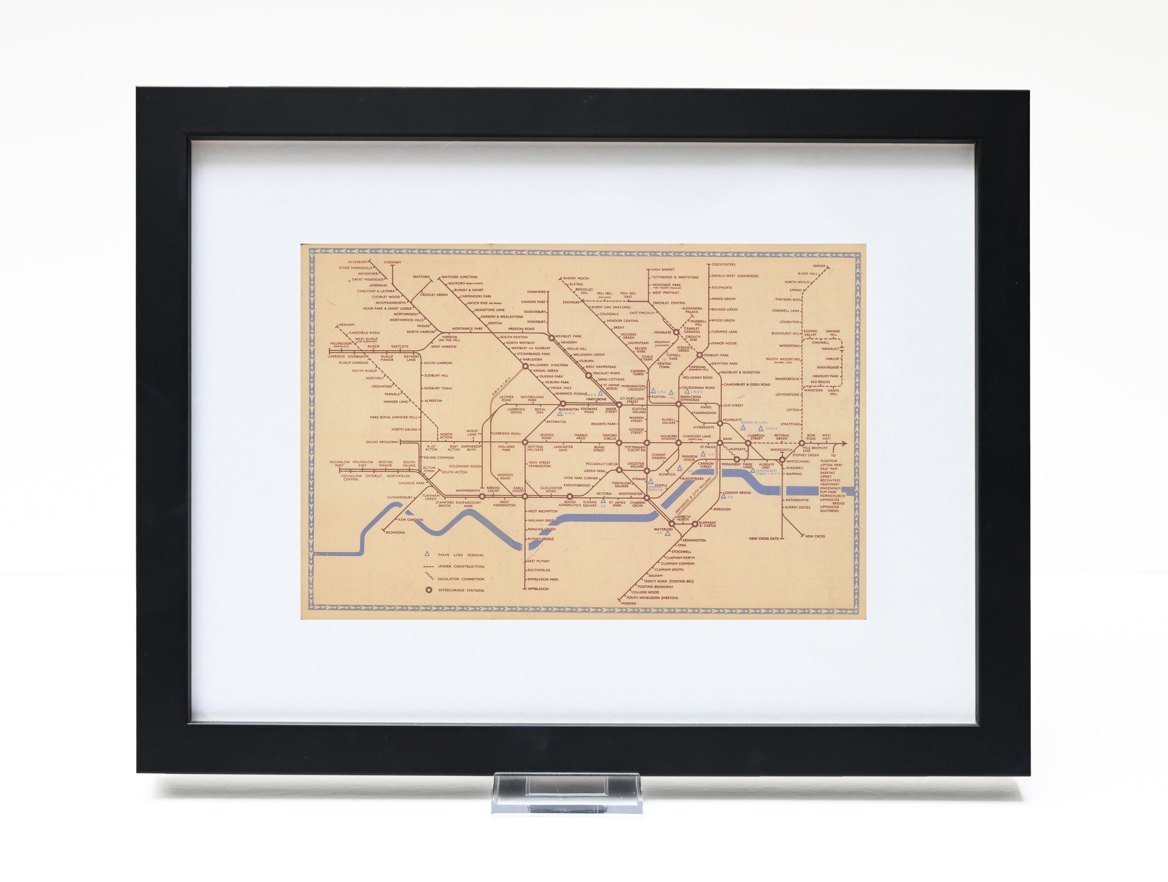 Hans Schleger, The Final 'Zero' Map, 1941 | The Map House
