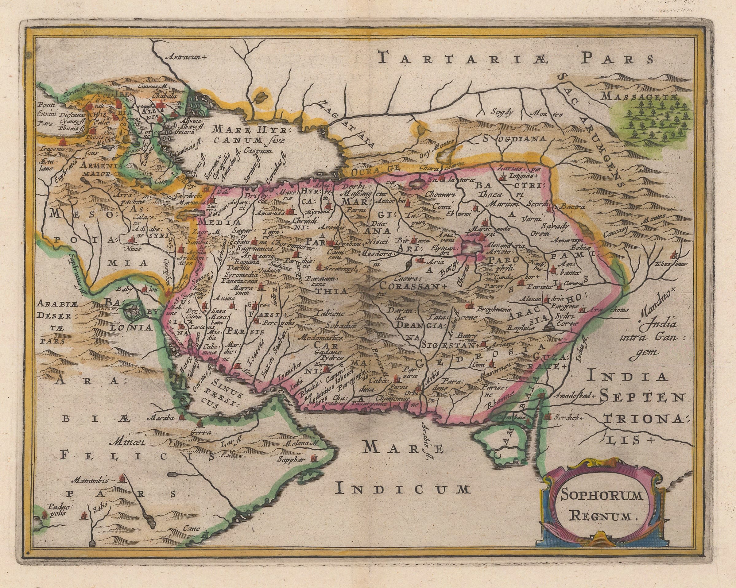 Jan Jansson, Persian Empire (Iran) during the Classical period, 1661 ...