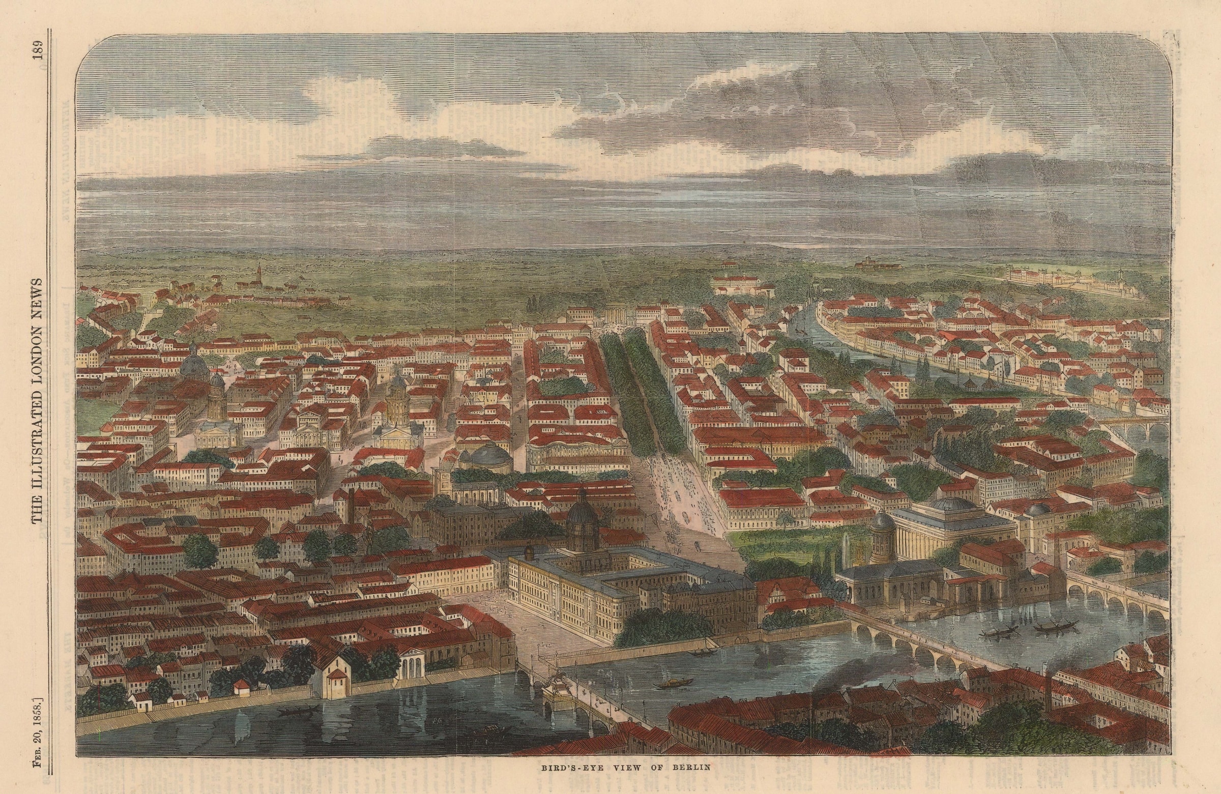 Illustrated London News (ILN), Germany - Berlin, 1858 | The Map House