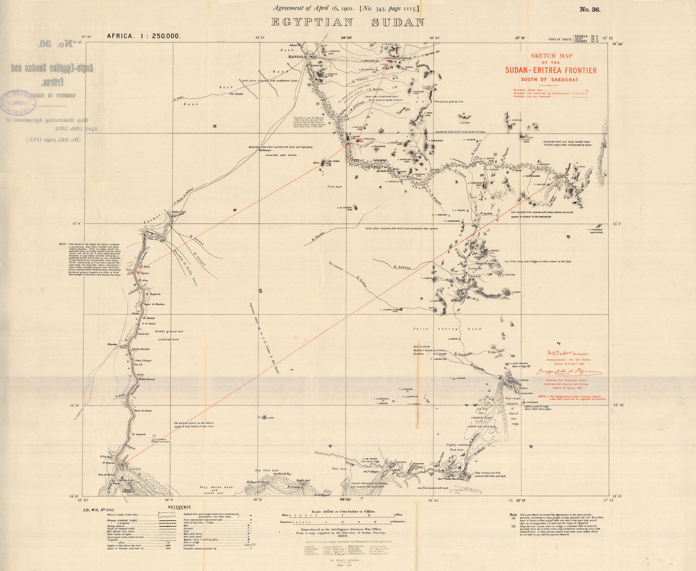 Edward Hertslet, Egyptian Sudan, 1909 | The Map House