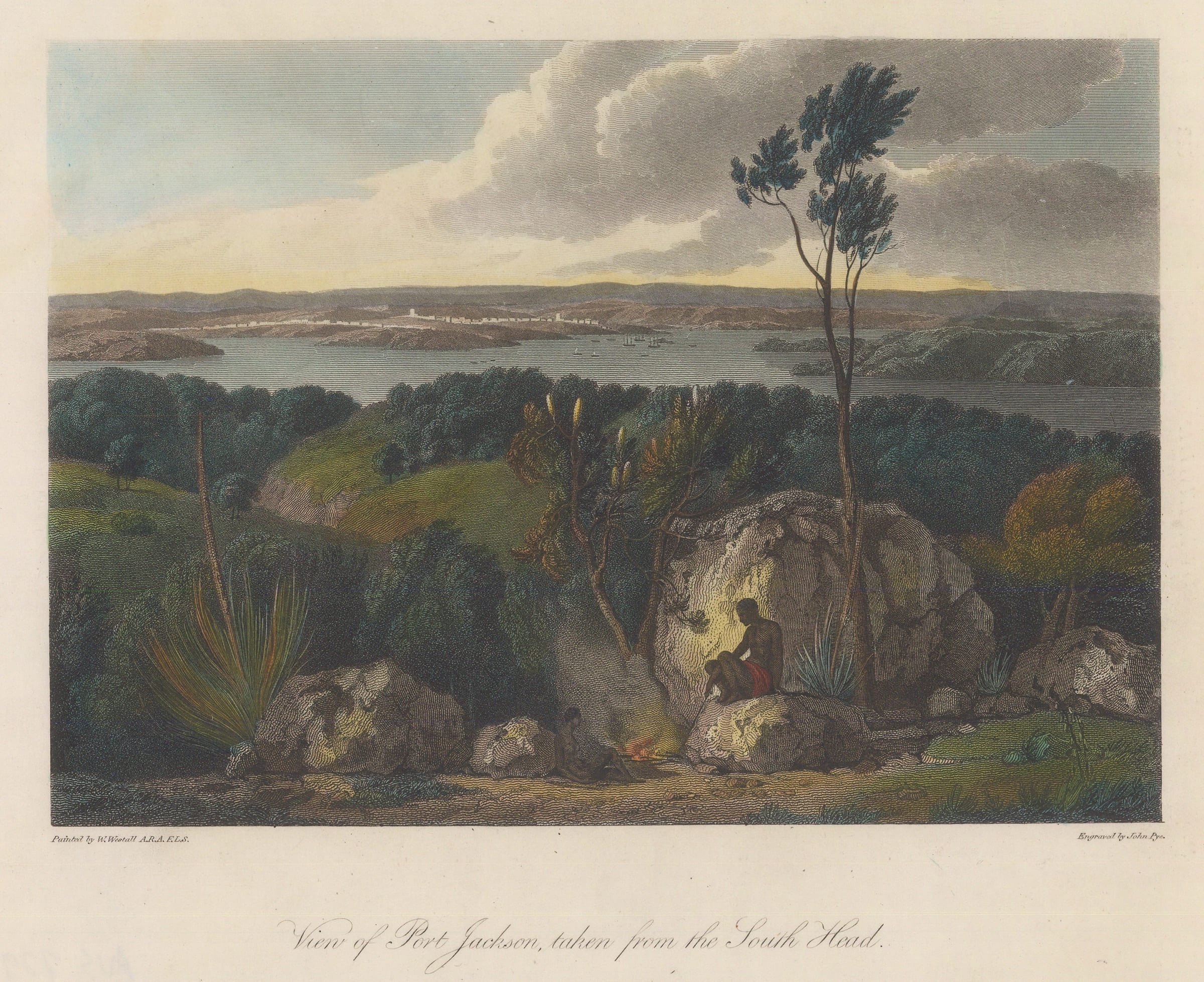 Matthew Flinders, Australia - Sydney, Port Jackson, 1814 | The Map House