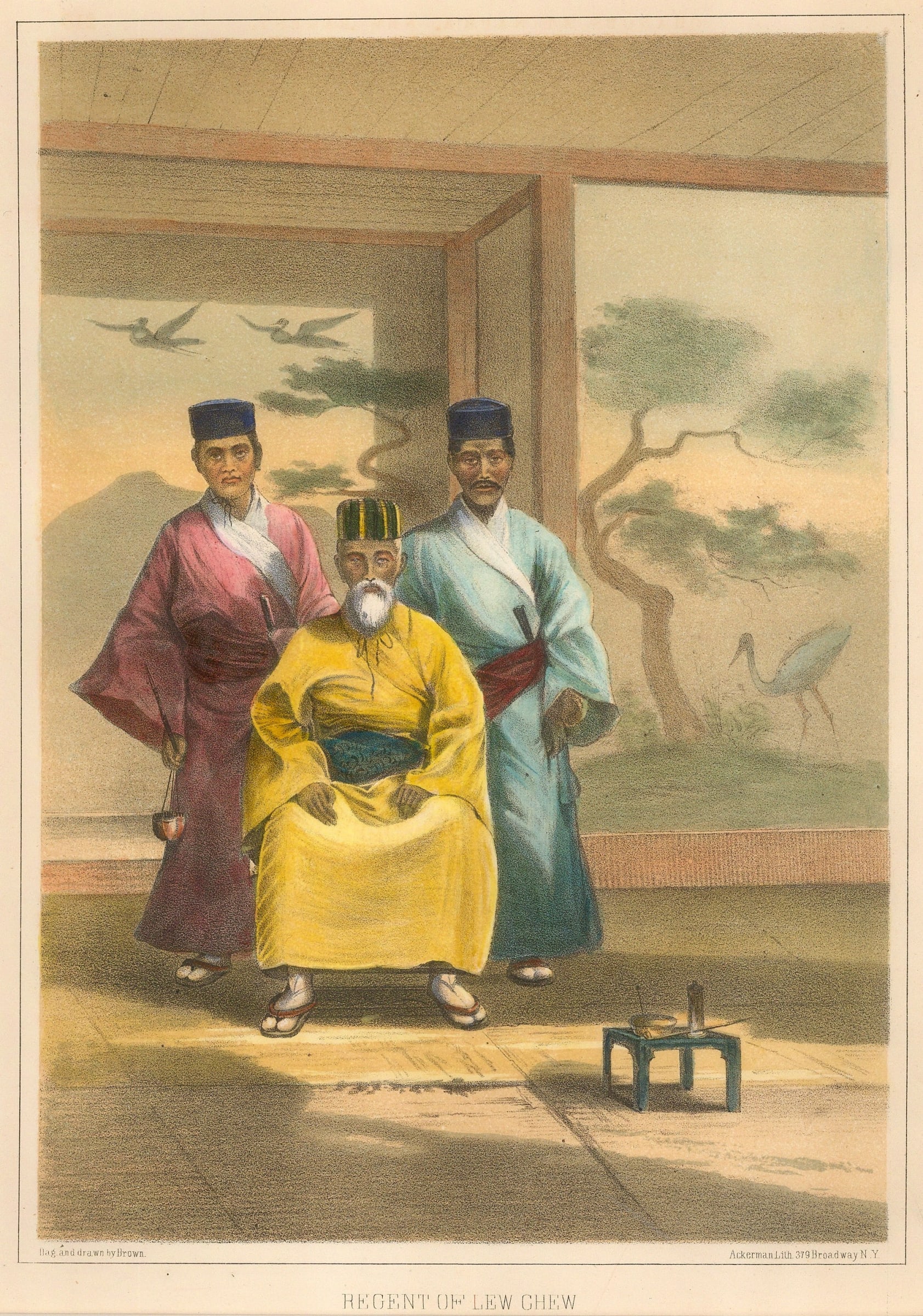 Matthew Perry, Japan - Portrait, 1856 | The Map House