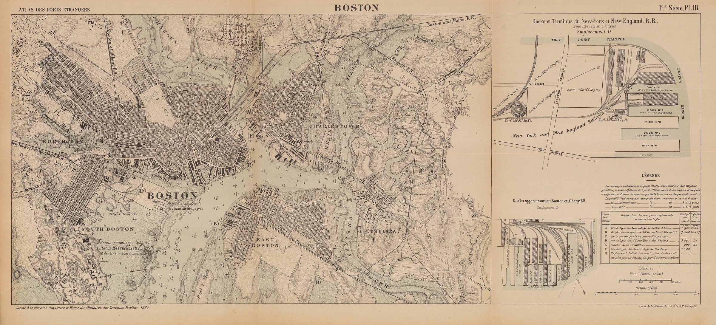 A. Simon, Boston, 1884 | The Map House