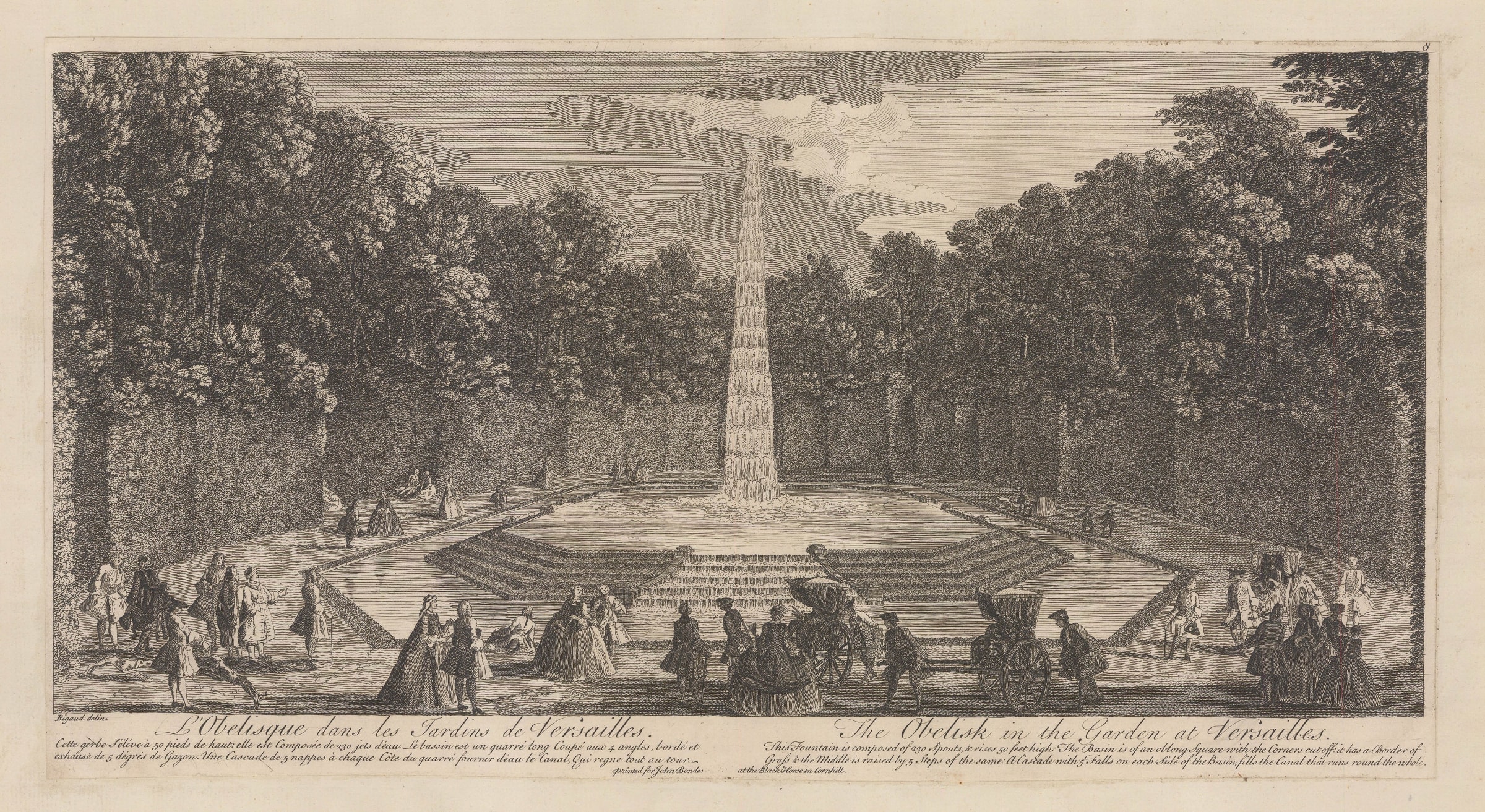 Robert Sayer, France - Paris, Versailles, 1774 | The Map House