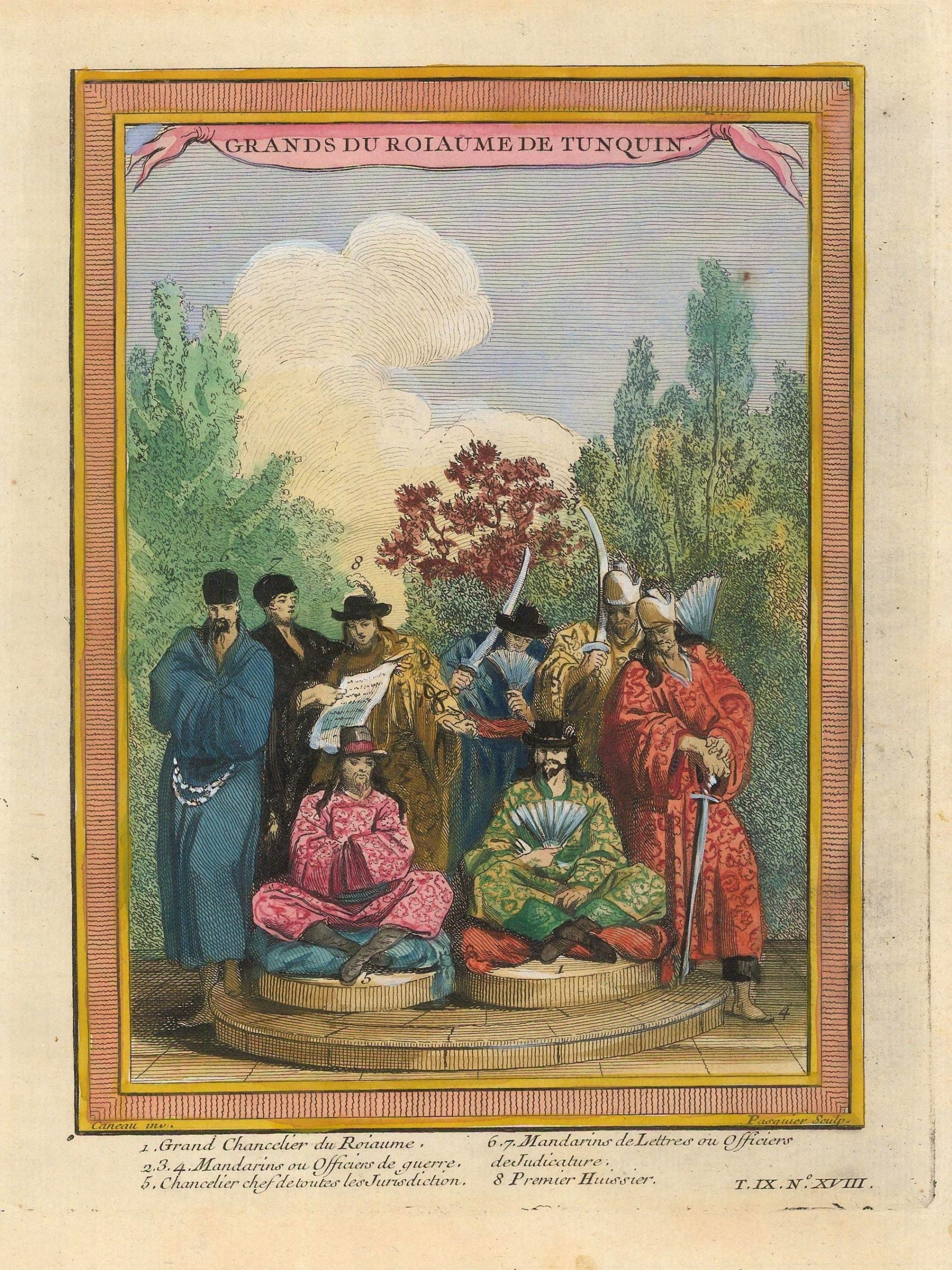 Nicholas Bellin, Vietnam - Portrait, 1751 | The Map House