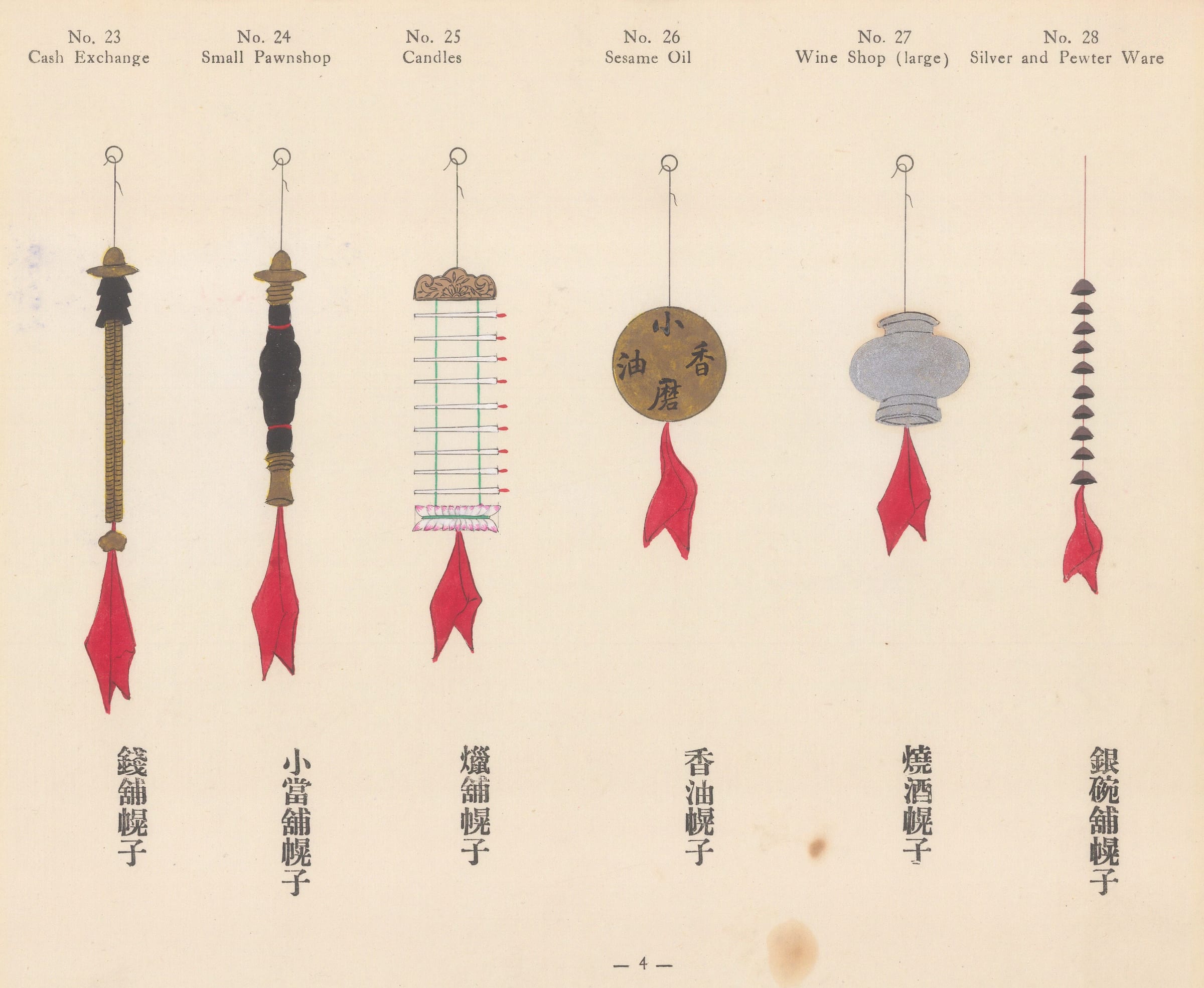 Mr. Fung, China - Chinese Pictorial Signs, 1931 | The Map House