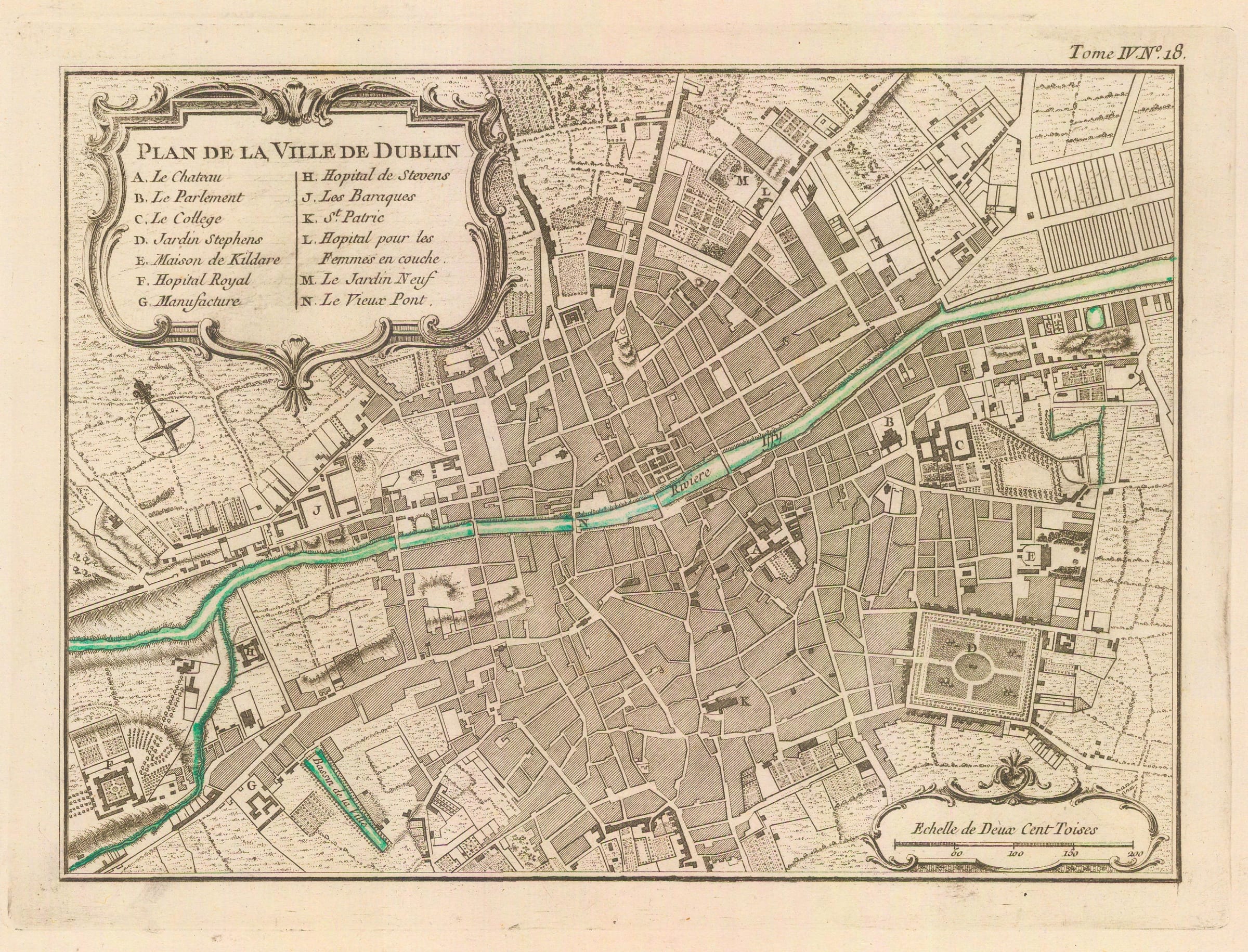 Jacques-Nicolas Bellin, Dublin, 1764 | The Map House