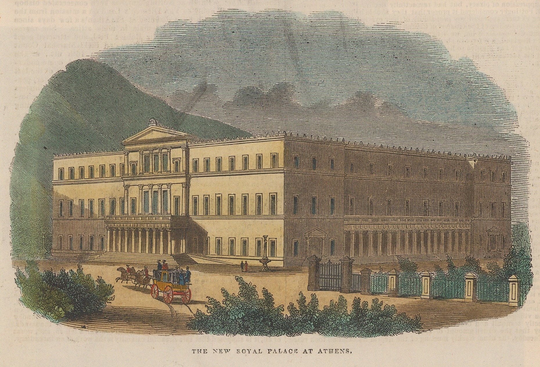 Illustrated London News (ILN), Greece - Athens, Royal Palace of Athens ...