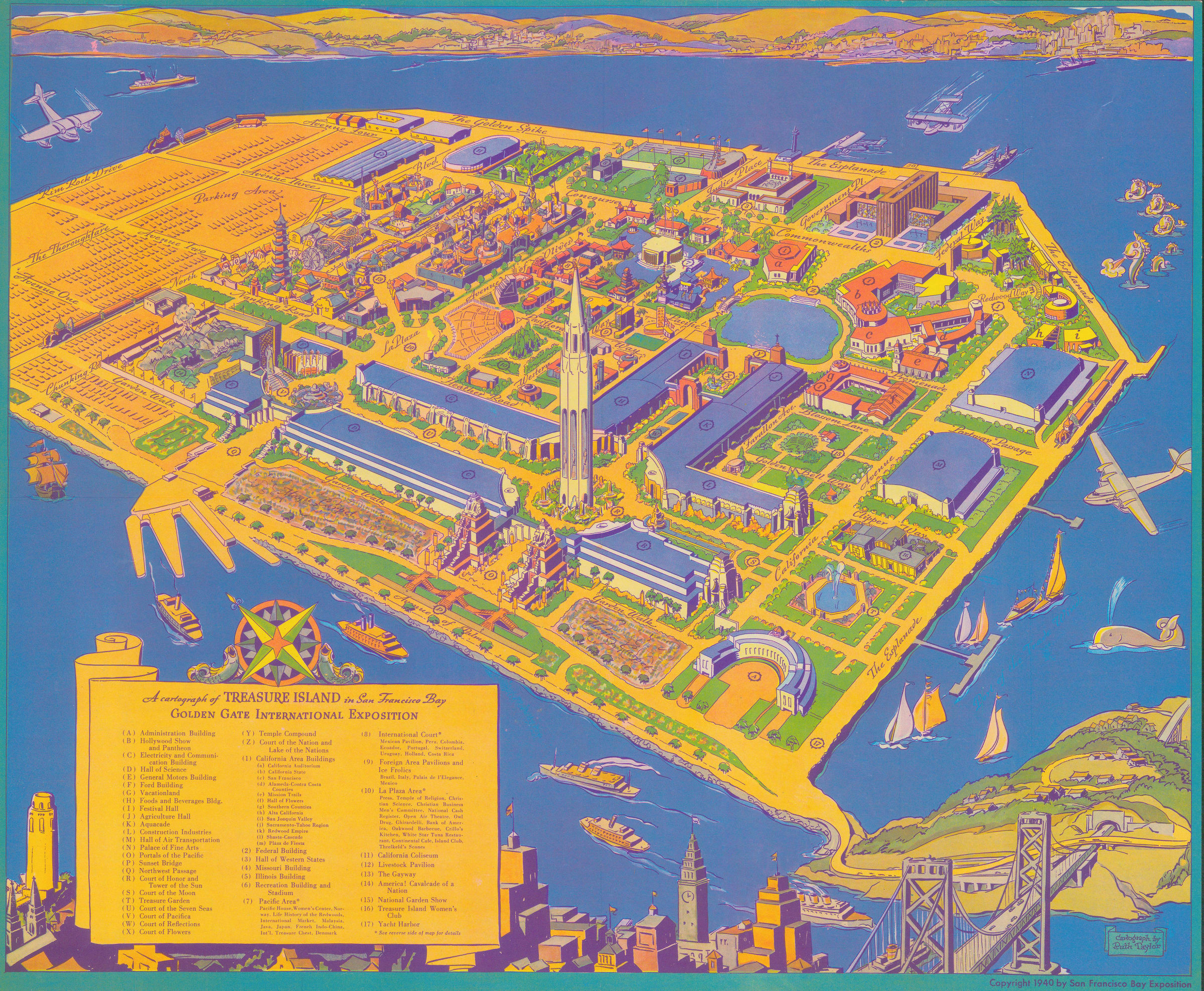 Ruth Taylor, San Francisco, 1940 | The Map House