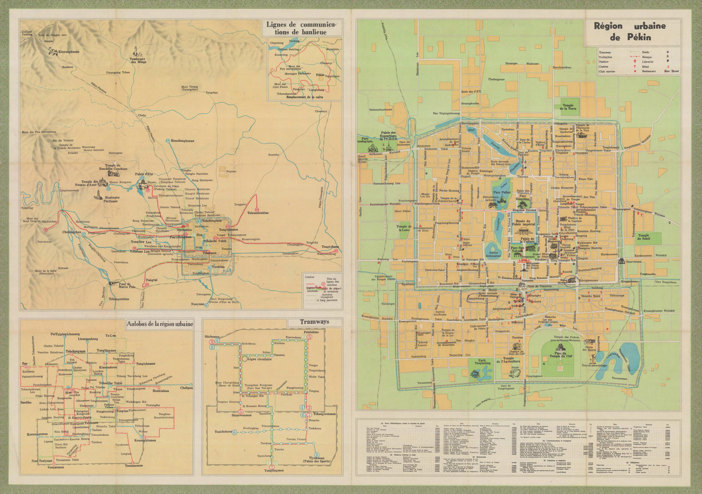 Beijing Tourist Map Beijing Great Wall Maps, Tourist Map Of Badaling,