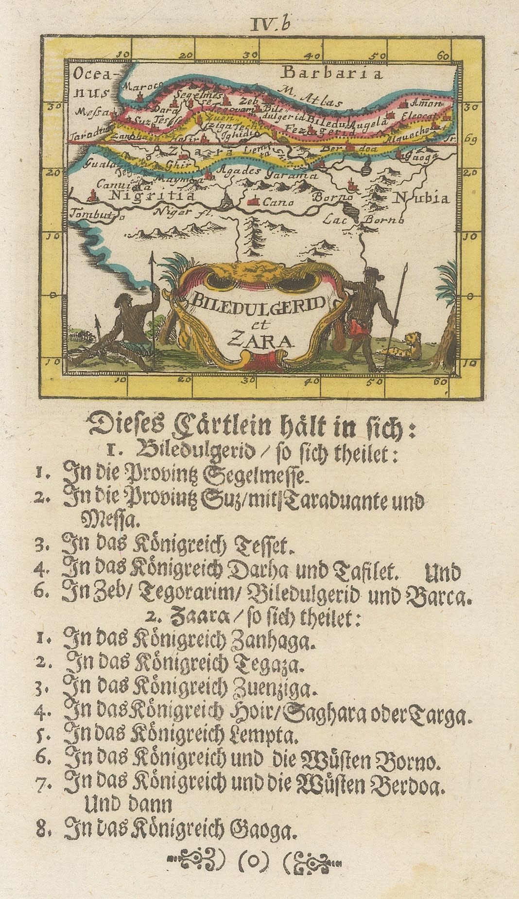 Johann Ulrich Muller, Ancient kingdoms of Biledulgerid and Zara, 1692 ...