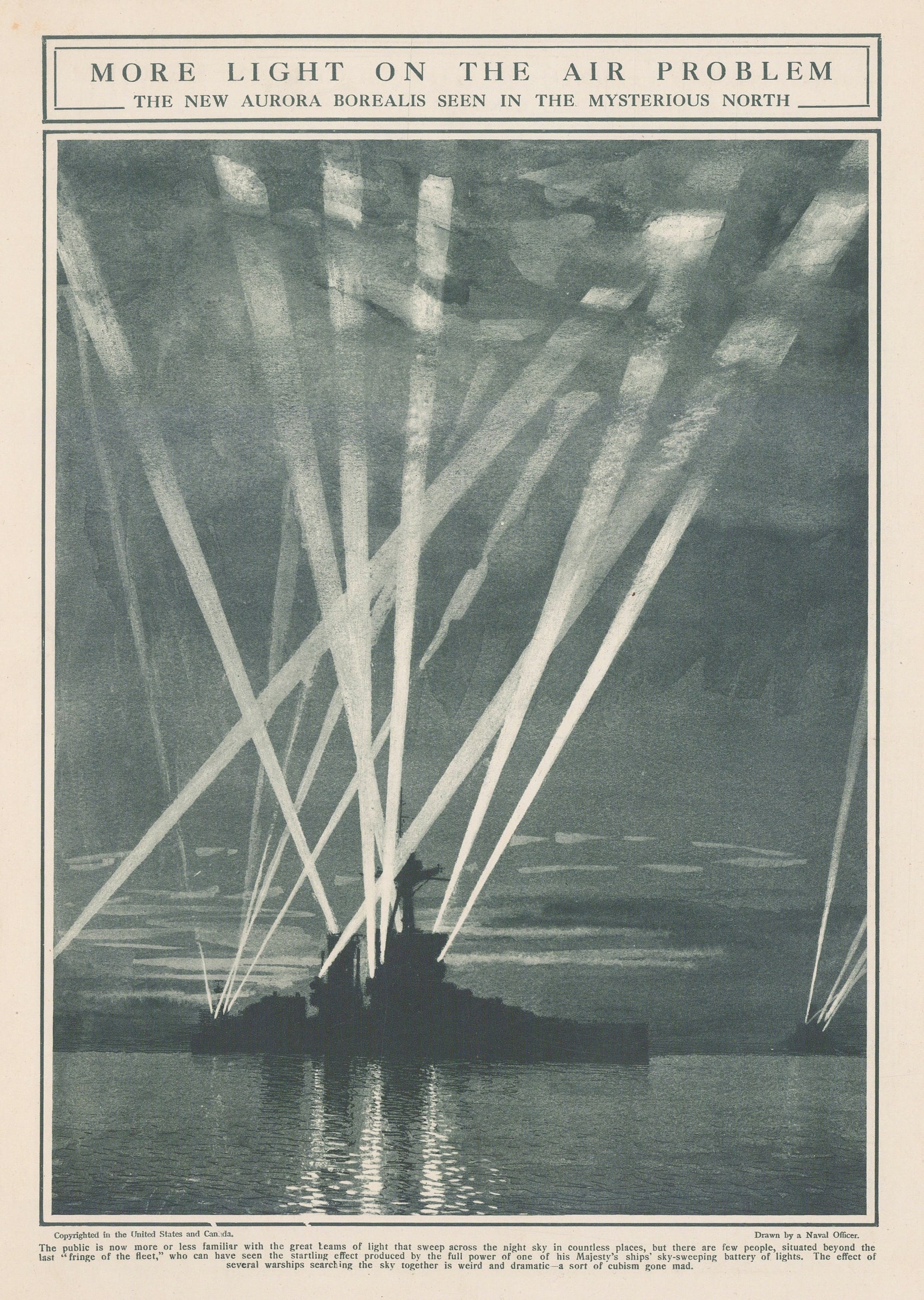 The Graphic Magazine, Royal Navy - WWI, 1916 | The Map House