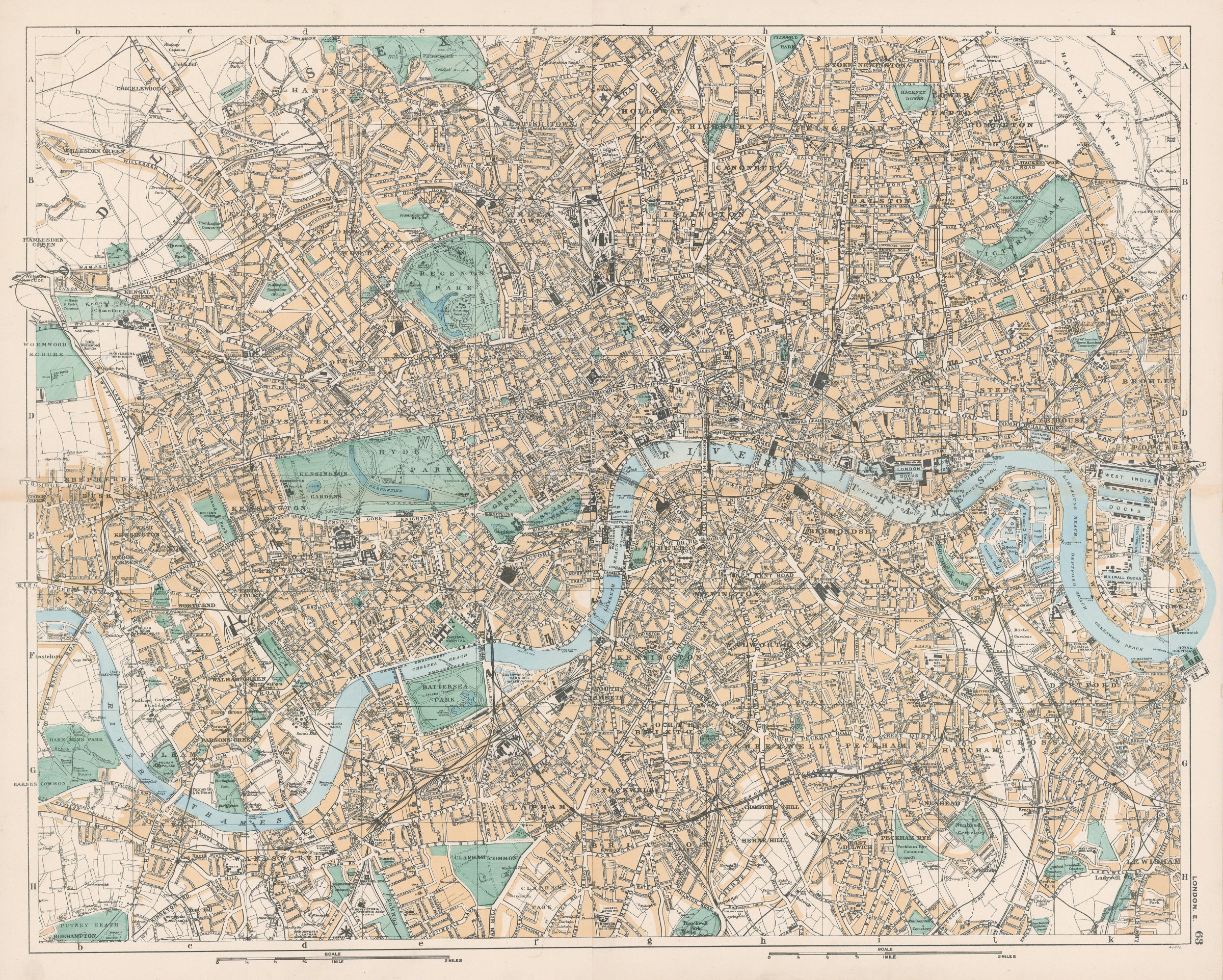 George W. Bacon, London, 1880 c. | The Map House