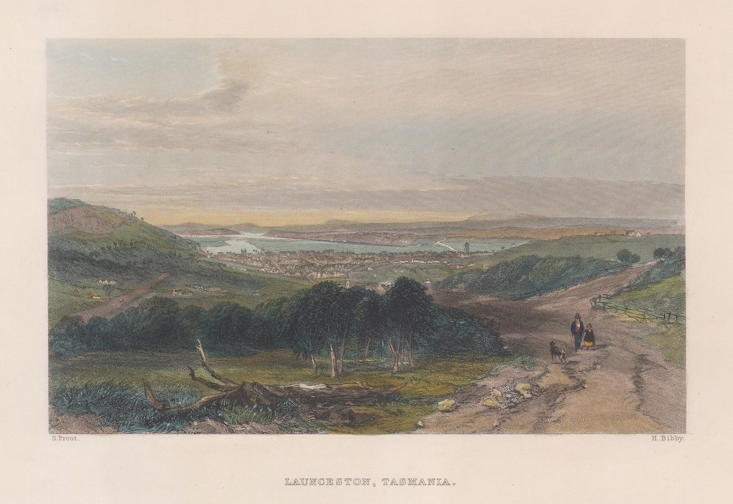 Edwin Booth, Australia - Tasmania, Launceston, 1873 | The Map House