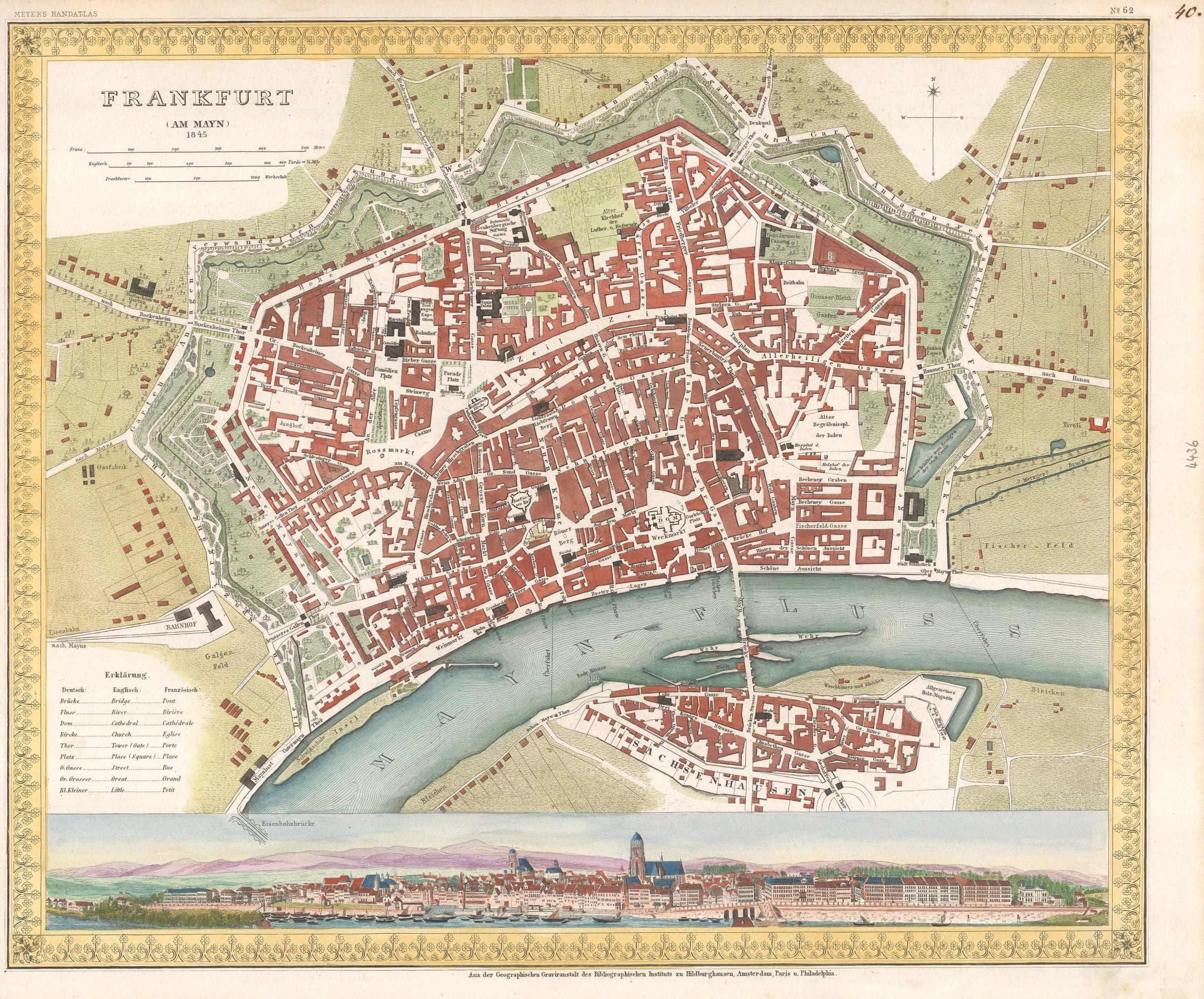 Joseph Meyer, Frankfurt, 1845 | The Map House
