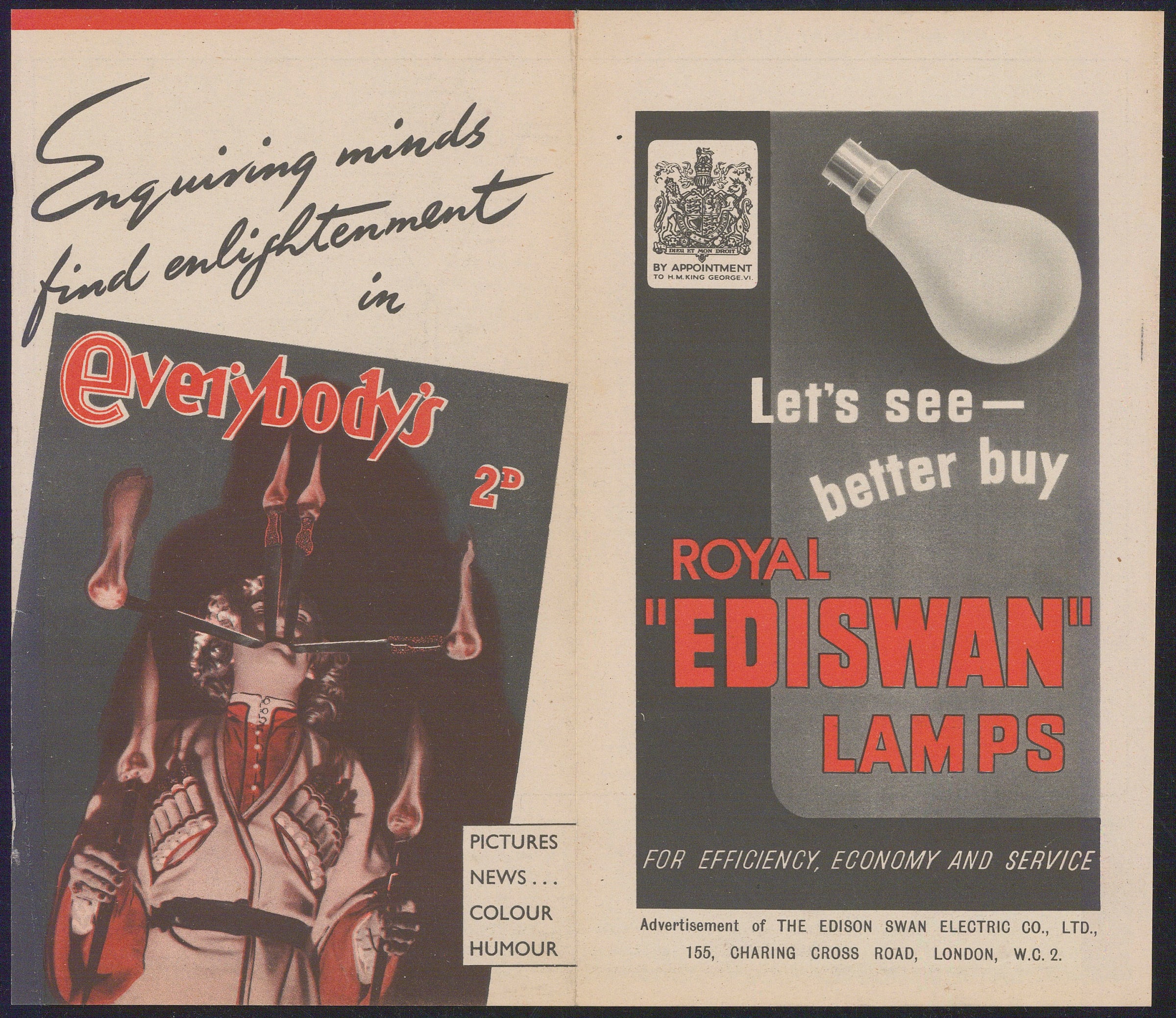 London Underground, ABC Railway Guide Tube Map, 1943 | The Map House