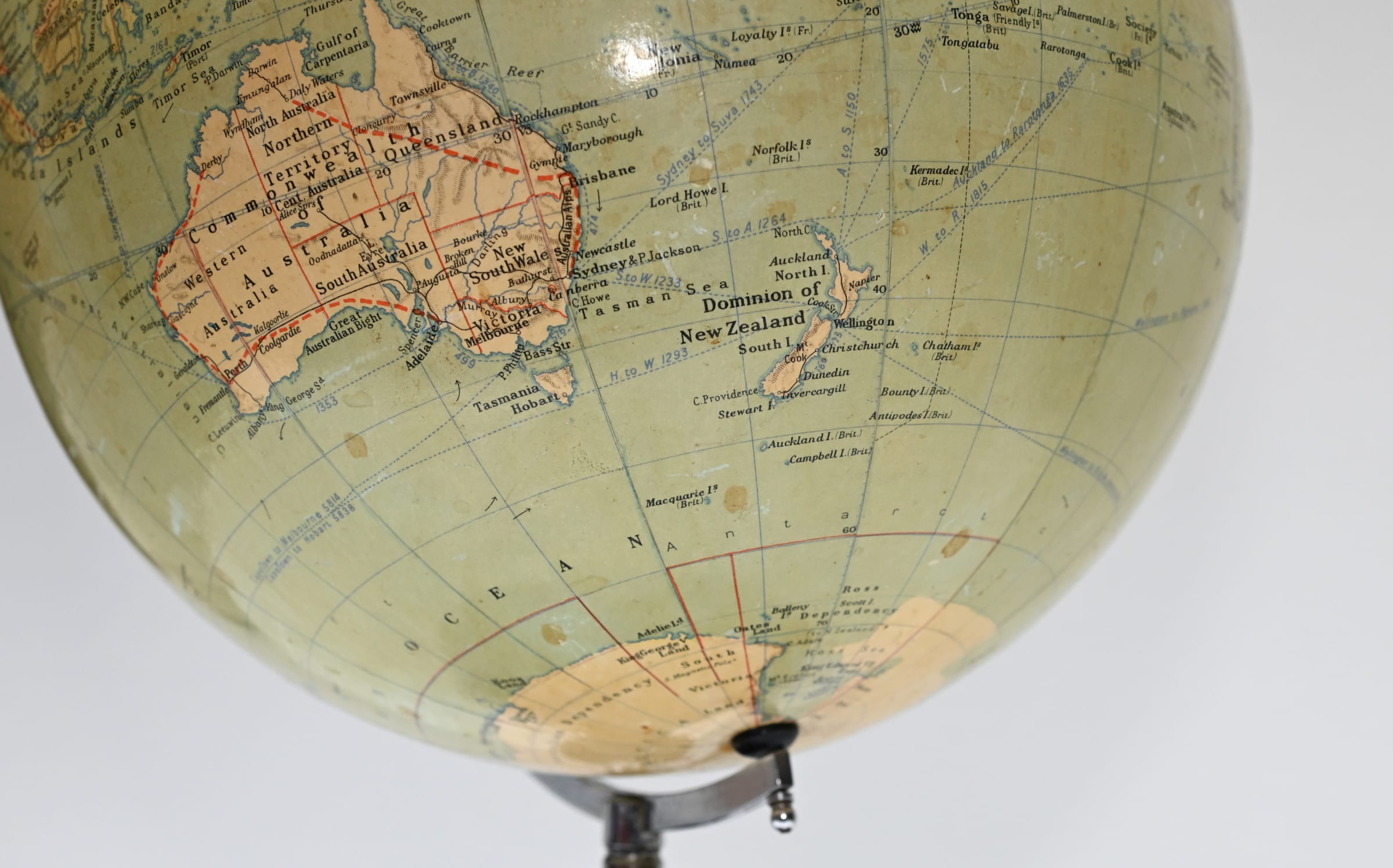 George Philip & Son Ltd., Philip’s 12-inch Terrestrial Globe , 1946 c ...