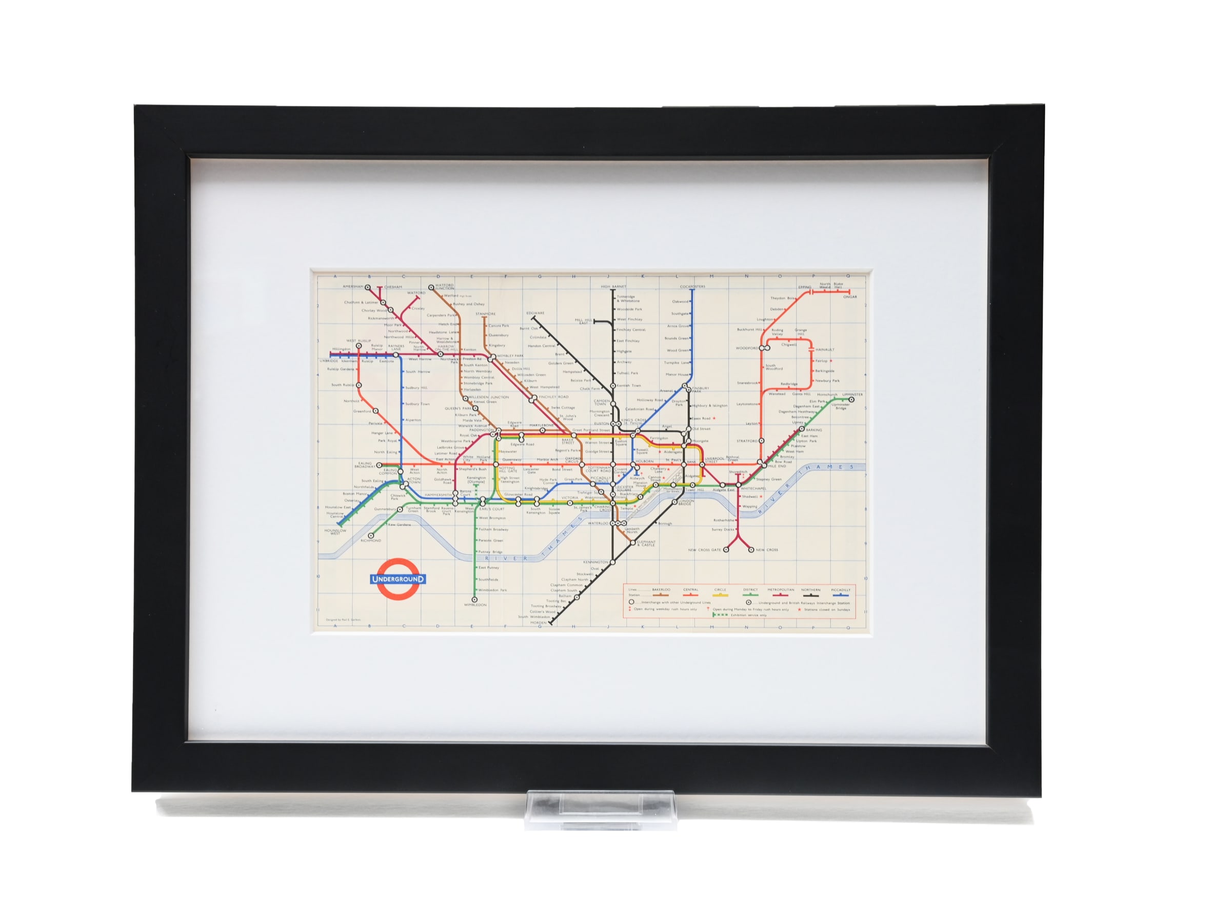 Paul E. Garbutt, London Underground, 1964 | The Map House