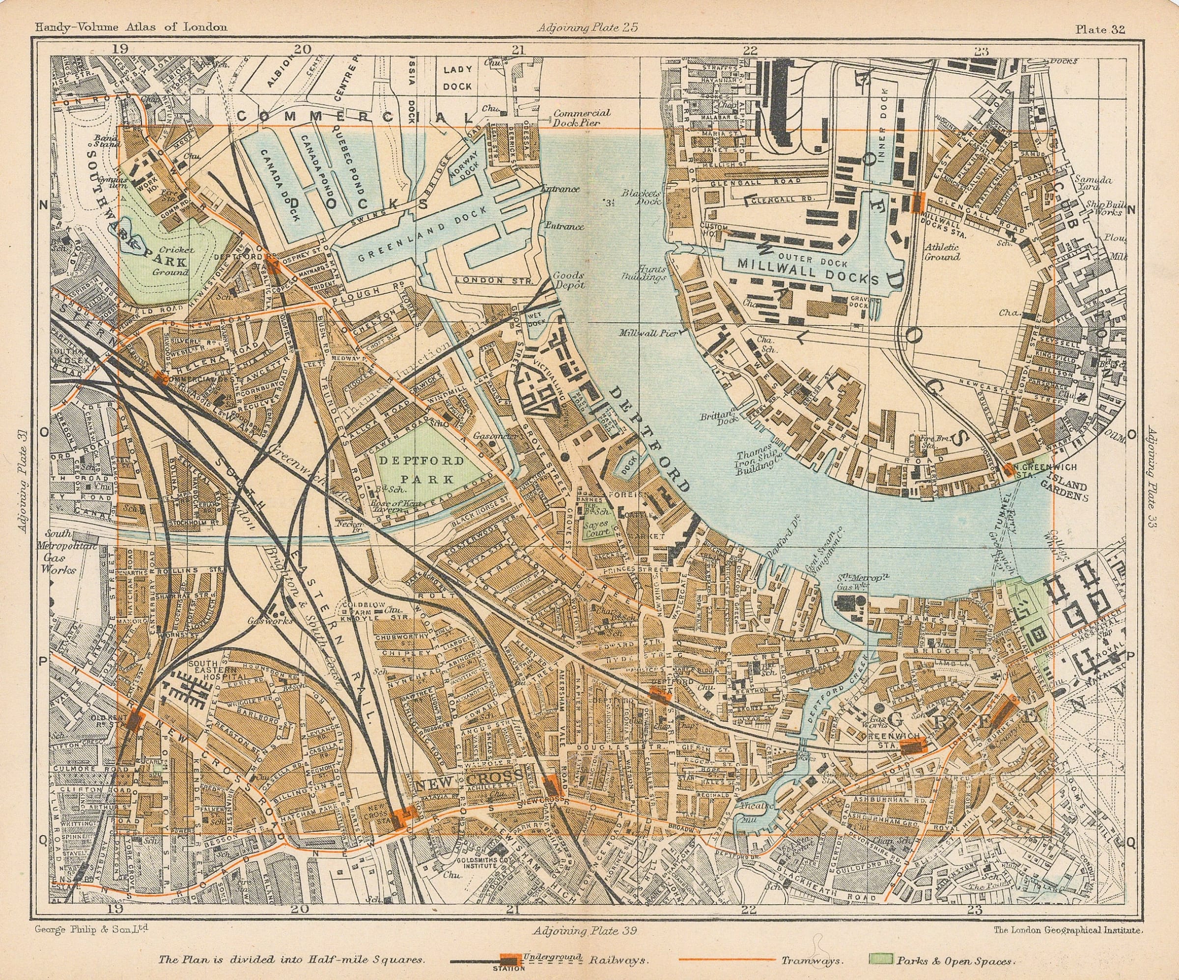 George Philip & Son Ltd., Deptford, Millwall & New Cross, 1904 | The ...