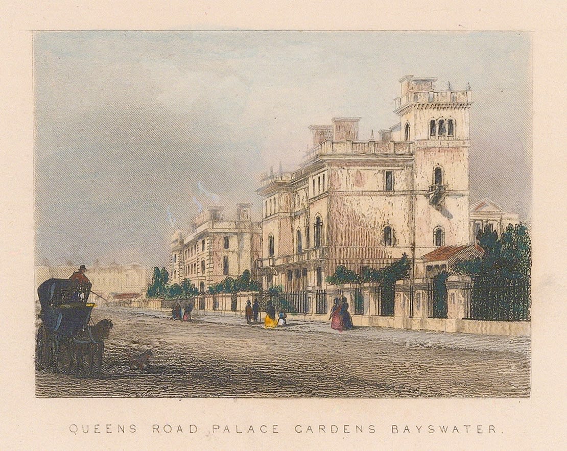 John Tallis, London - Bayswater, 1851 | The Map House