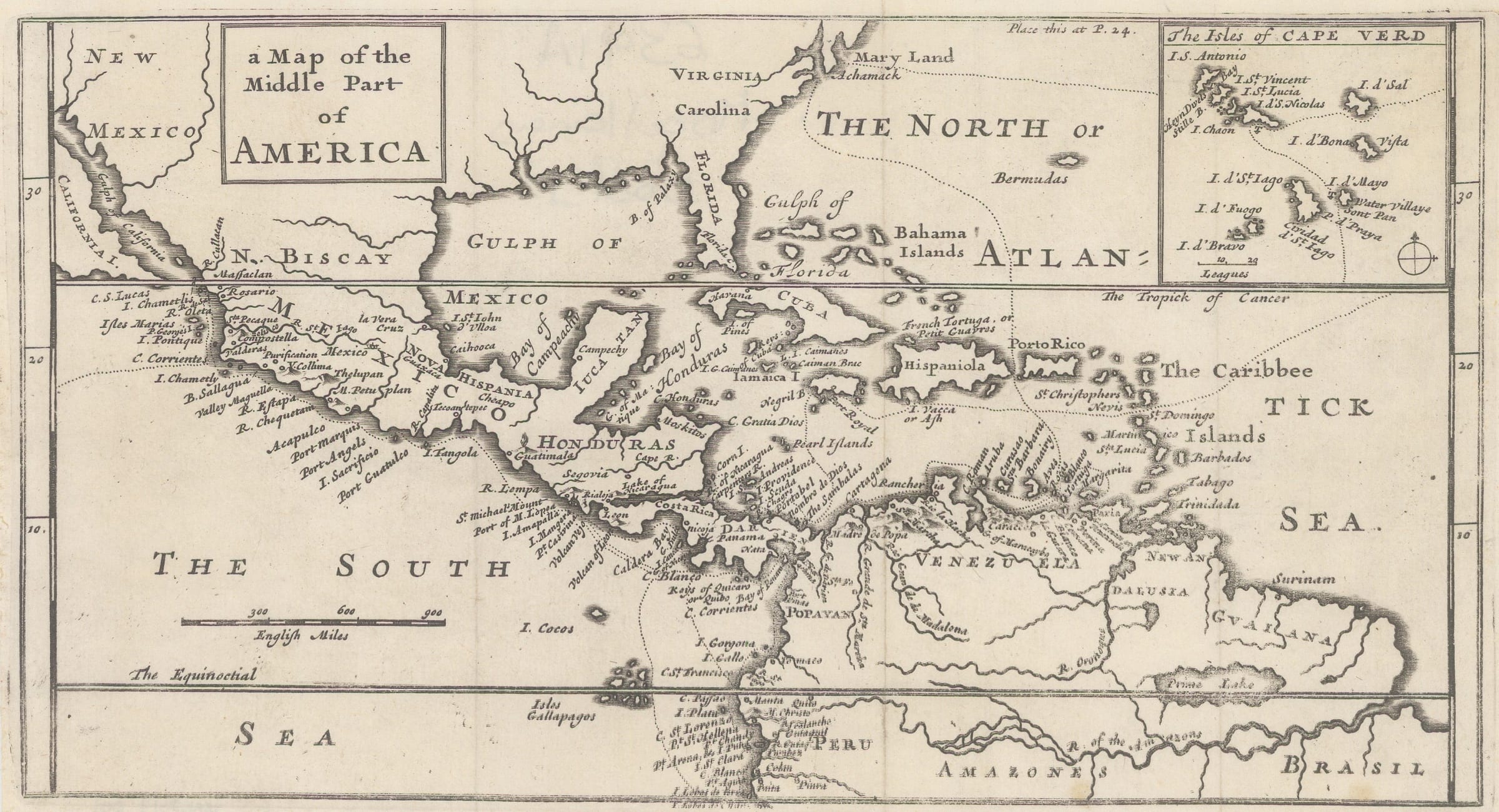 Herman Moll, A Map of the Middle Part of America, 1729 | The Map House