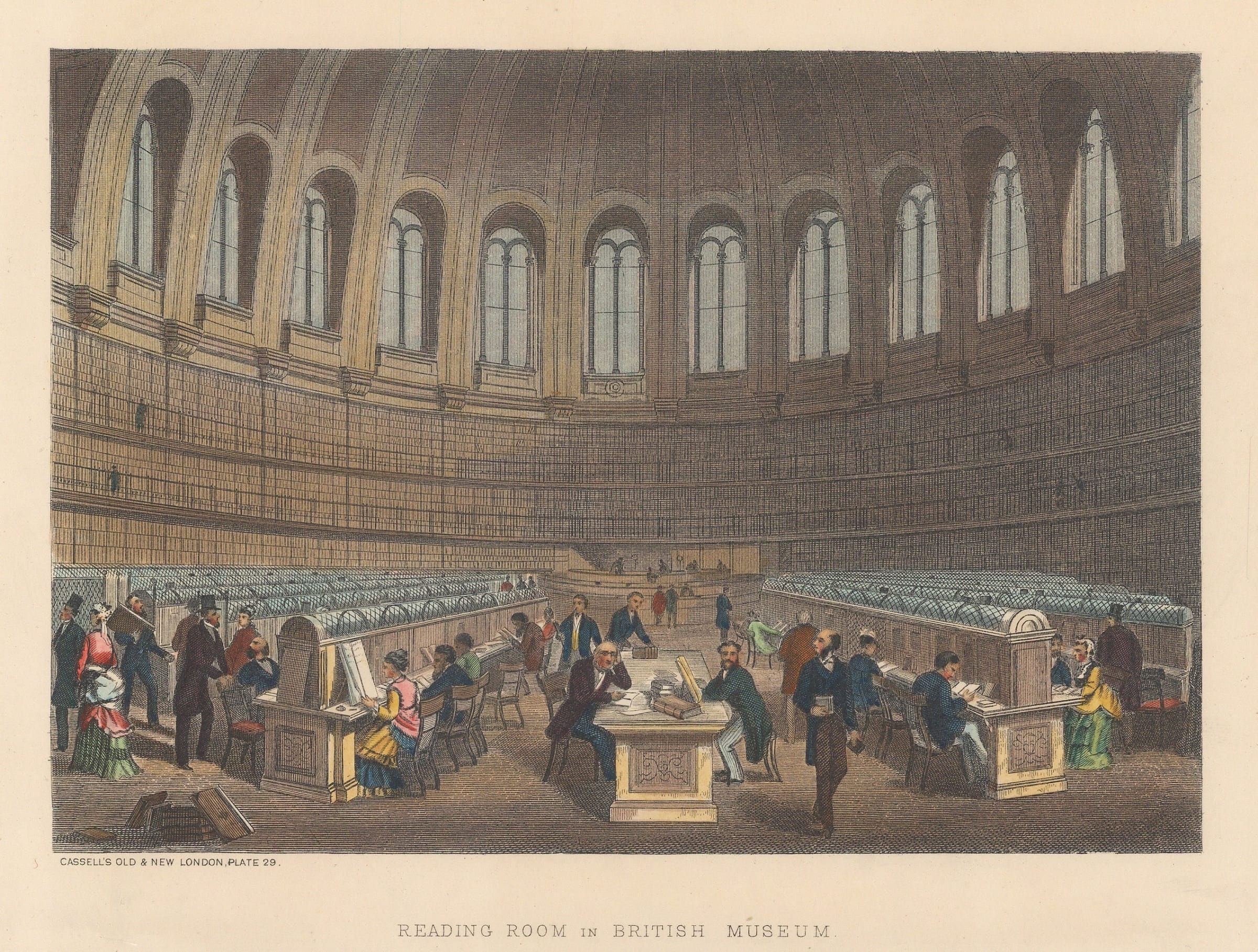 John Cassell, London - British Museum, 1880 c. | The Map House