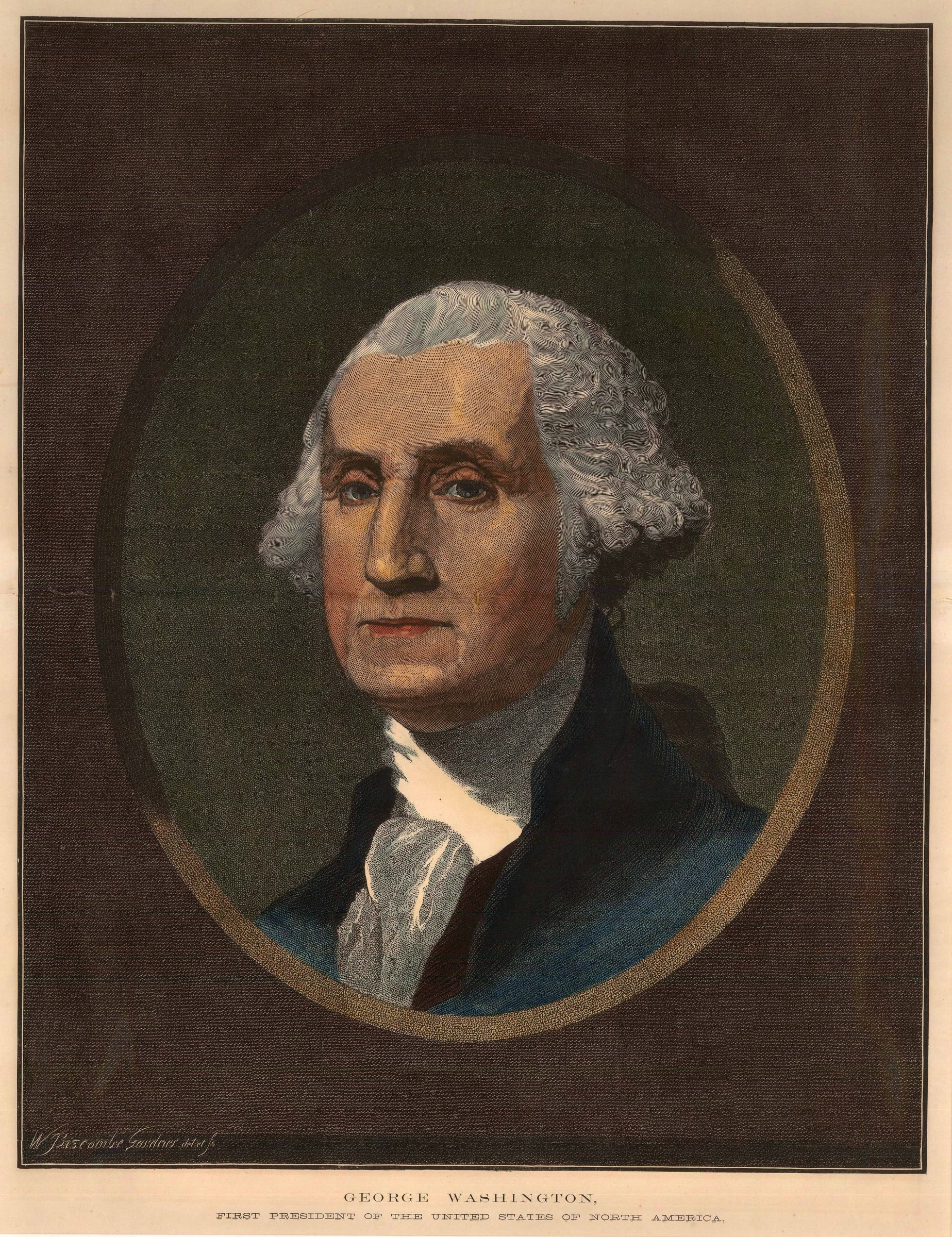 Illustrated London News (ILN), Portrait - George Washington, 1876 | The ...