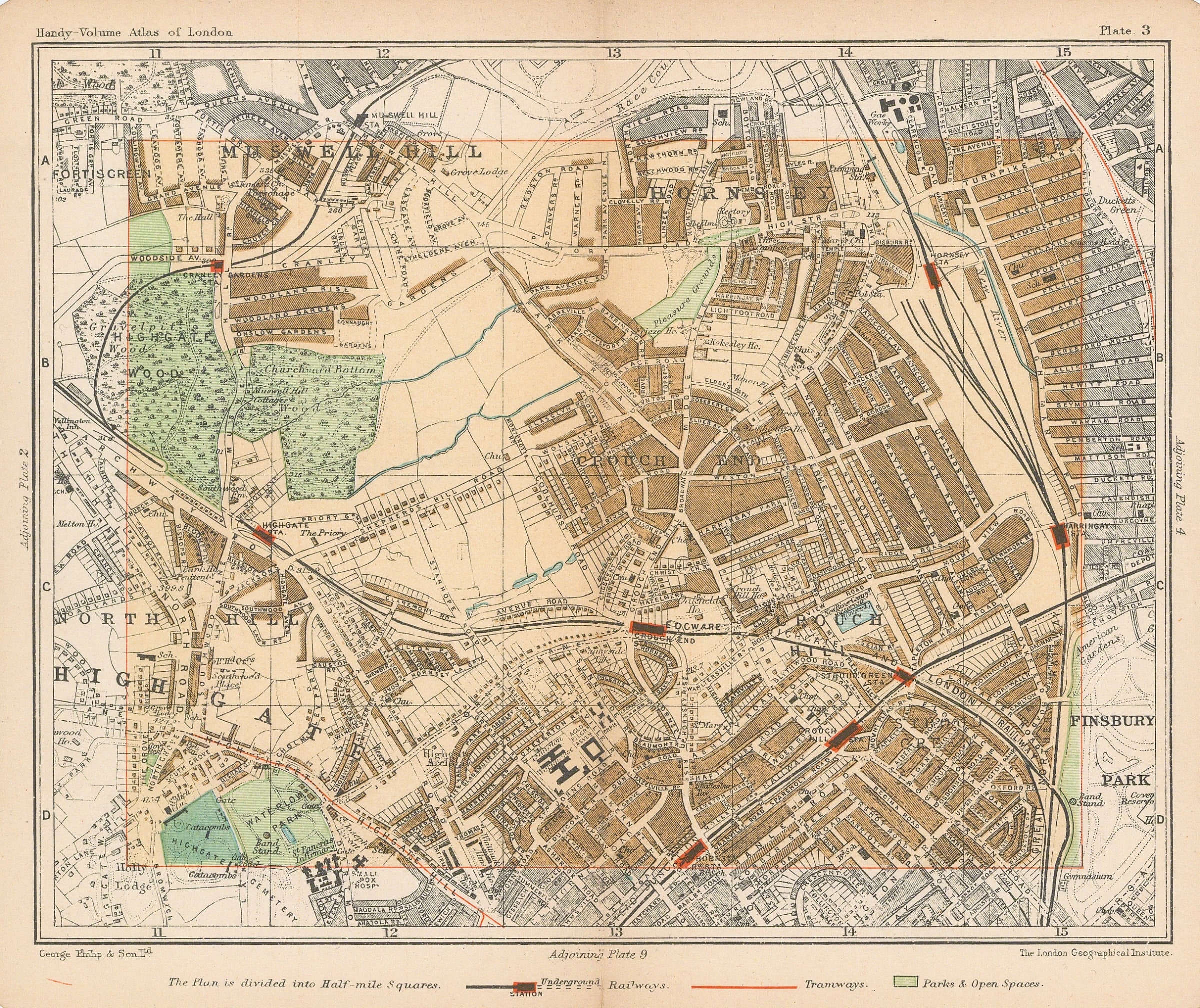 George Philip & Son Ltd., Crouch End, Muswell Hill, Highgate & Hornsey ...