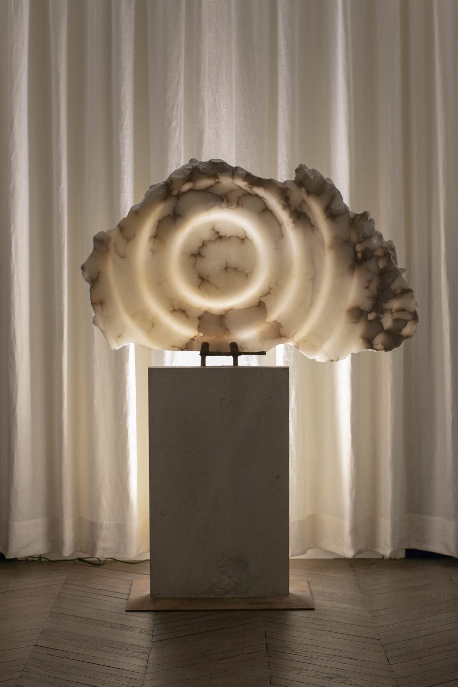 Gabriel Sobin, Alabaster wave / studio, 2020 | The Spaceless Gallery